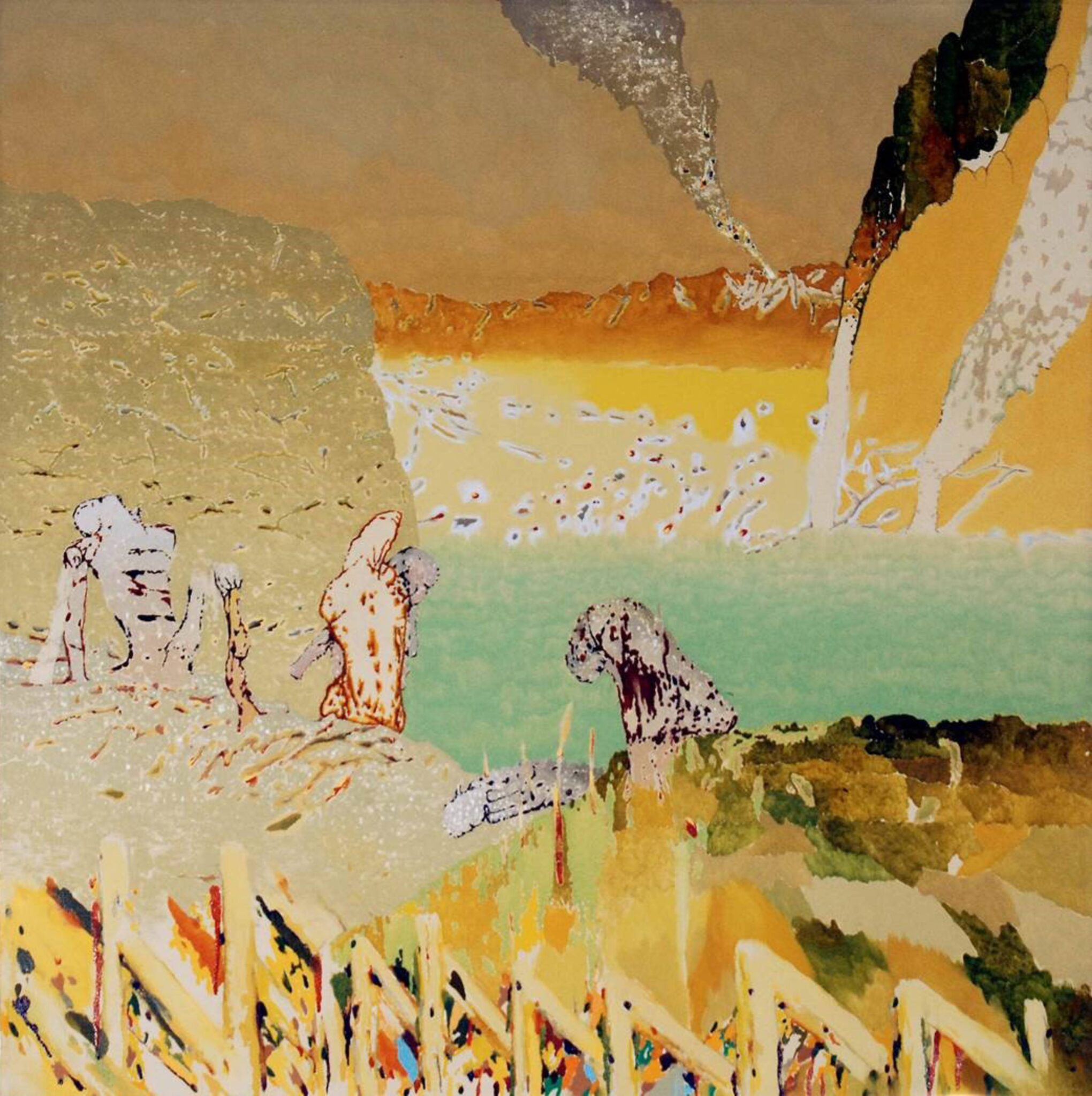 Irving Petlin, Songs of the Water Child, 1975 · SFMOMA