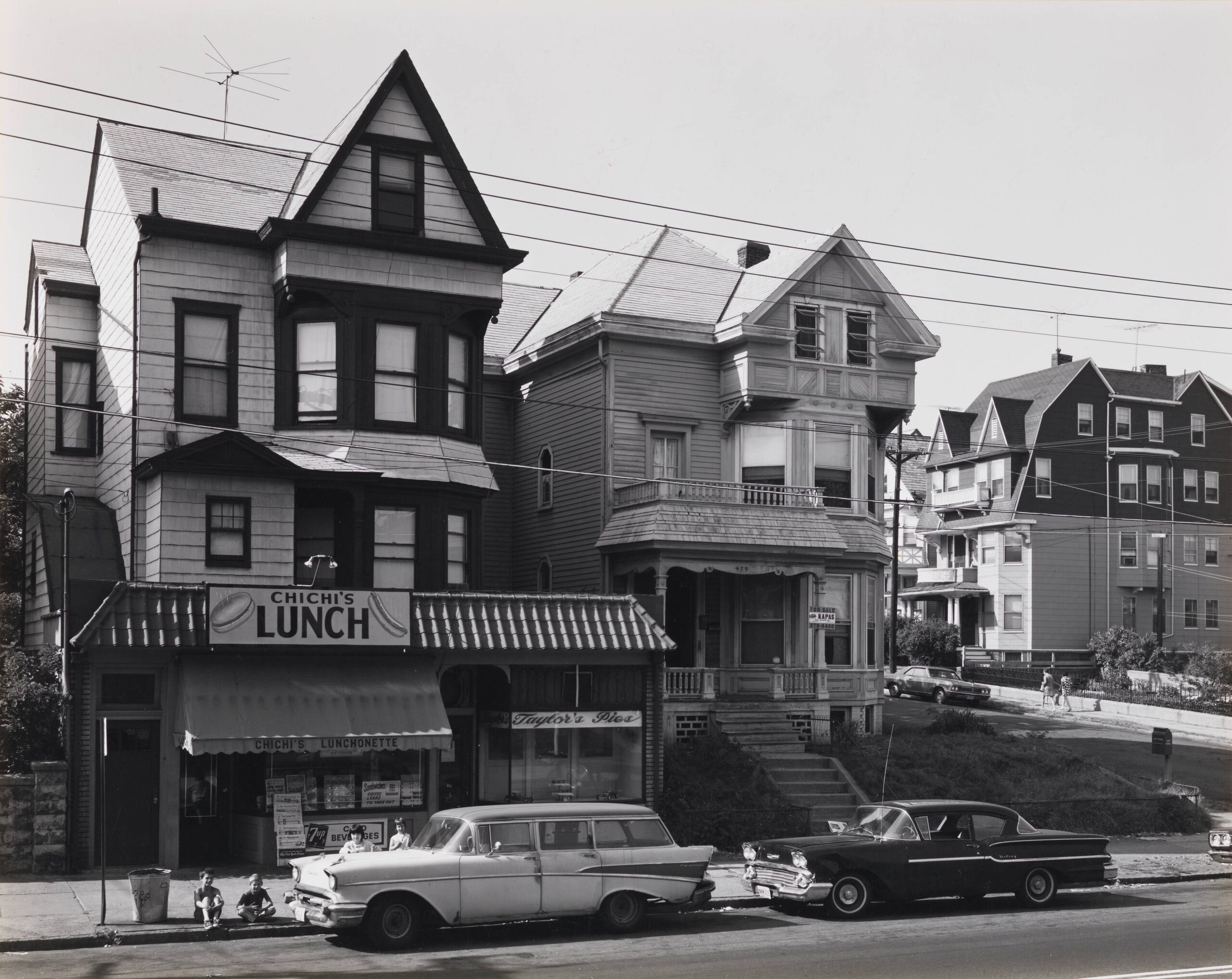 George A. Tice, Chichi's Luncheonette, August, 1969, from the portfolio ...