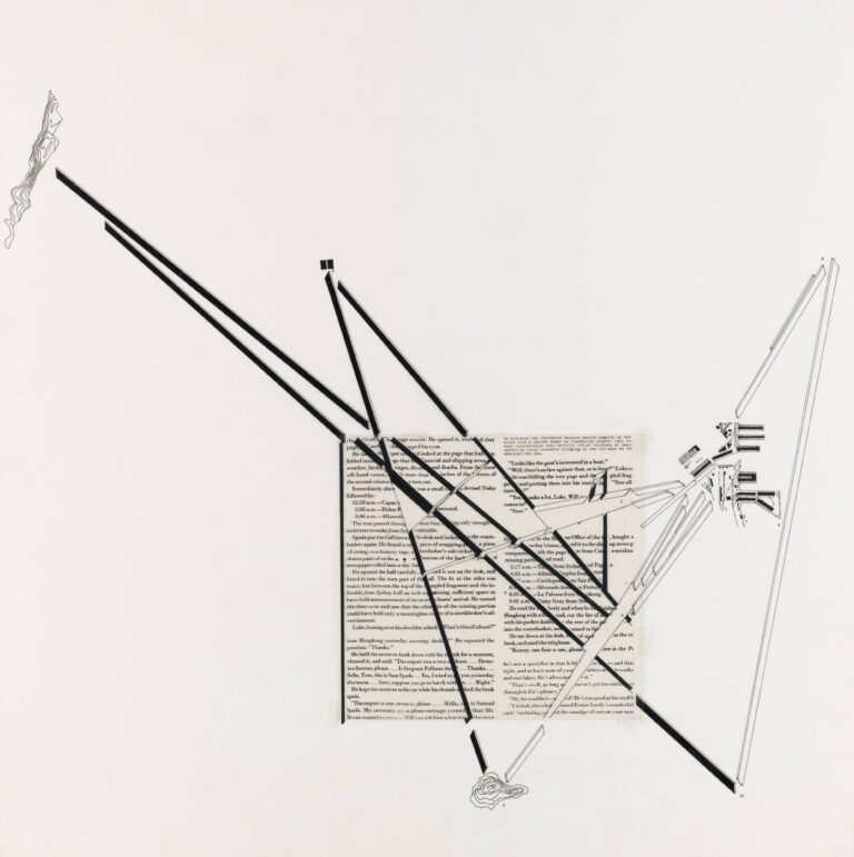 Diana Agrest and Mario Gandelsonas, Drawing No. 3: Narrative, 1989 · SFMOMA
