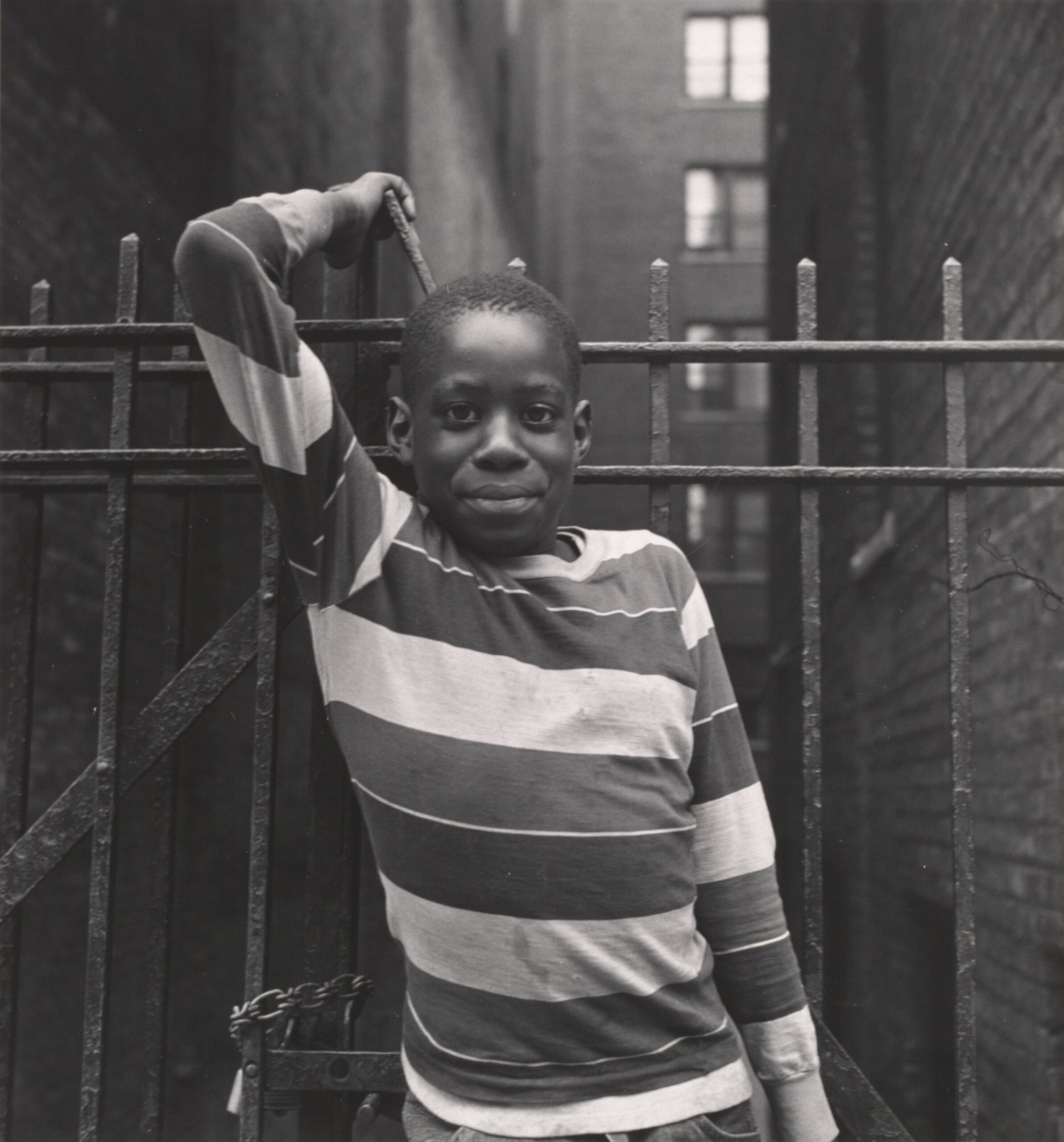 Imogen Cunningham, Boy in New York, 1956 · SFMOMA