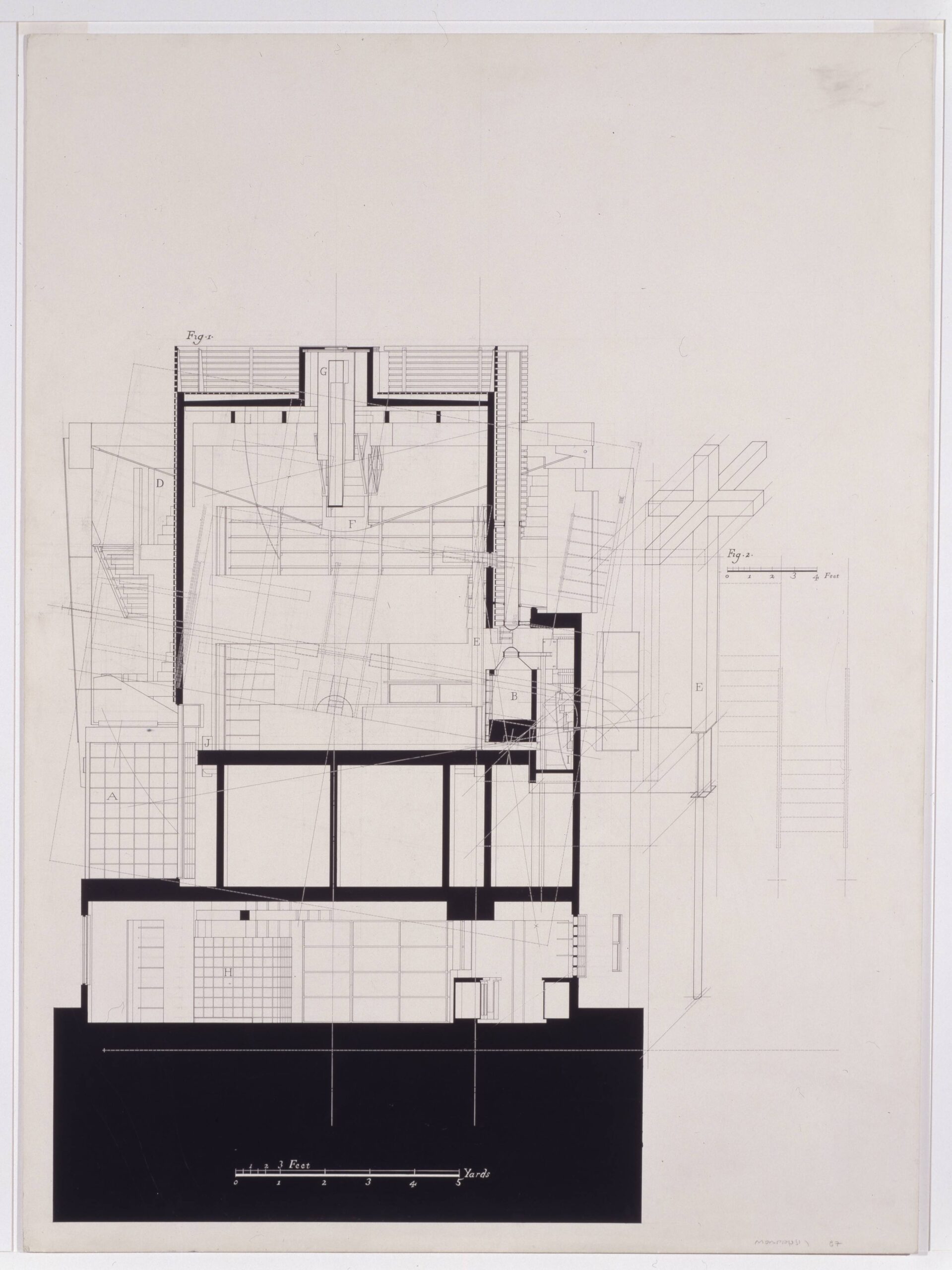 Thom Mayne with Andrew Zago, 6th Street: Fig. 2, 1987 · SFMOMA