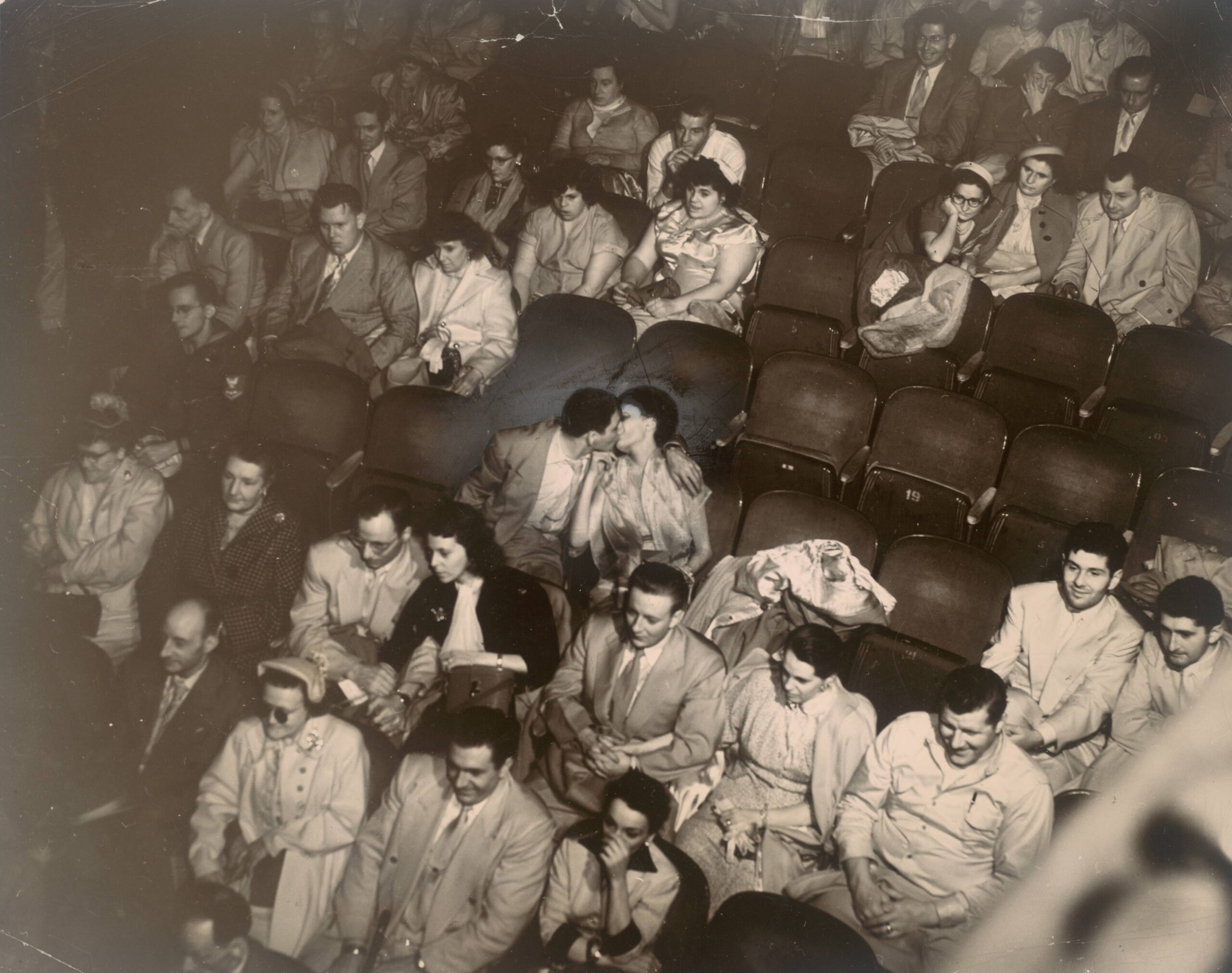 Weegee (Arthur H. Fellig), Audience in the Palace Theater, ca. 1950 ...