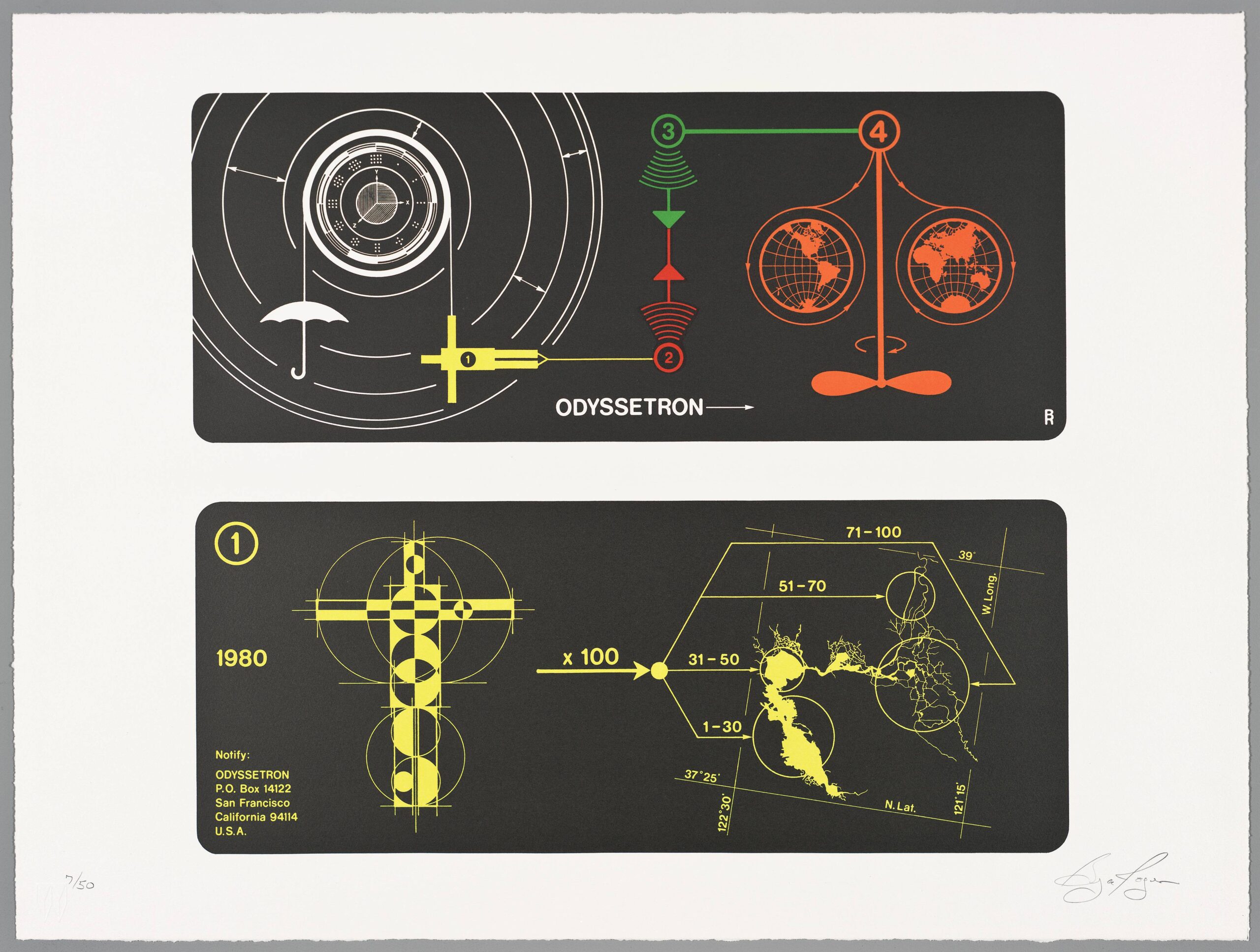 Bryan Rogers, Untitled, from the series Odyssetron I, 1982 · SFMOMA