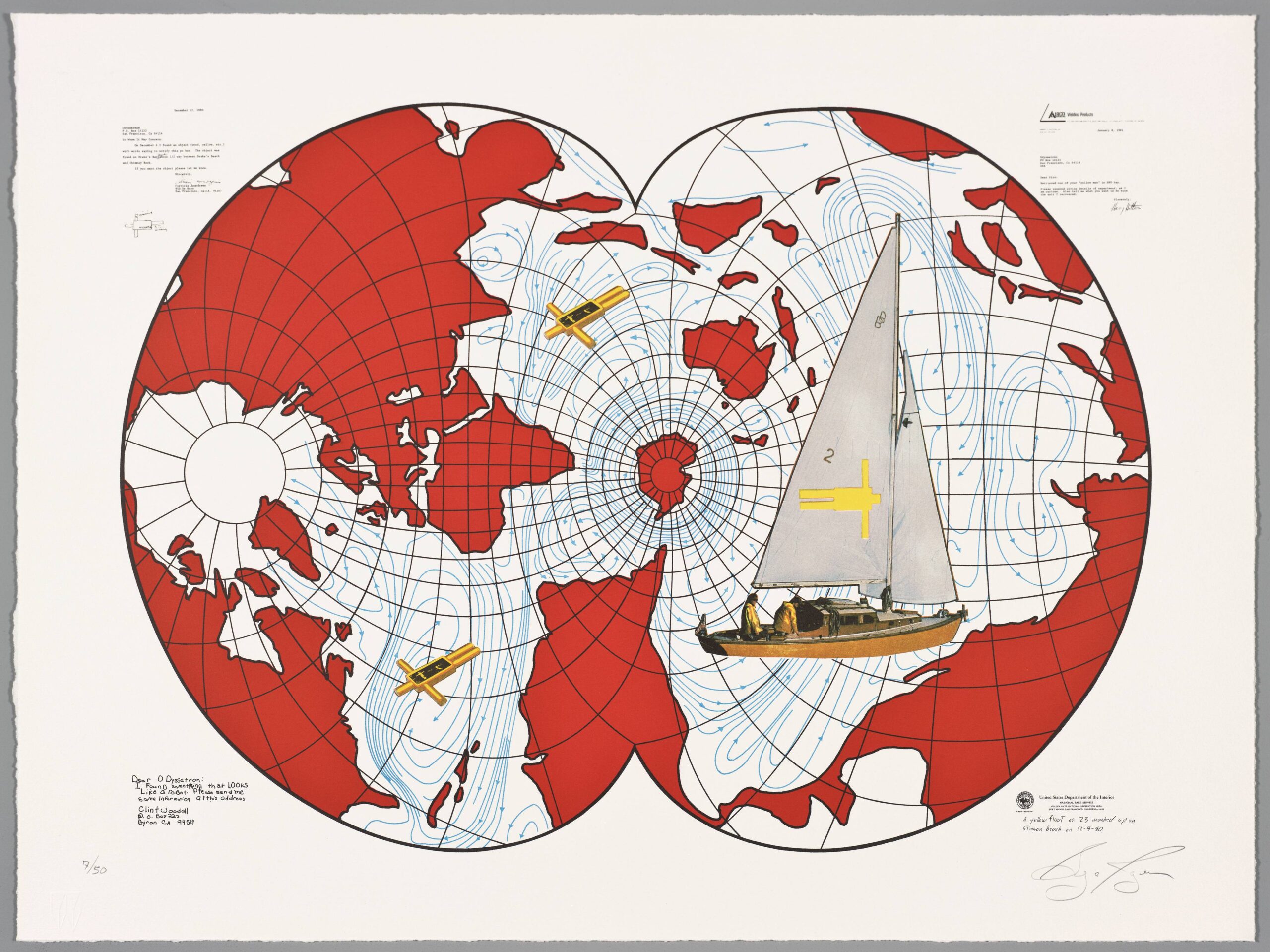 Bryan Rogers, Untitled, from the series Odyssetron I, 1982 · SFMOMA