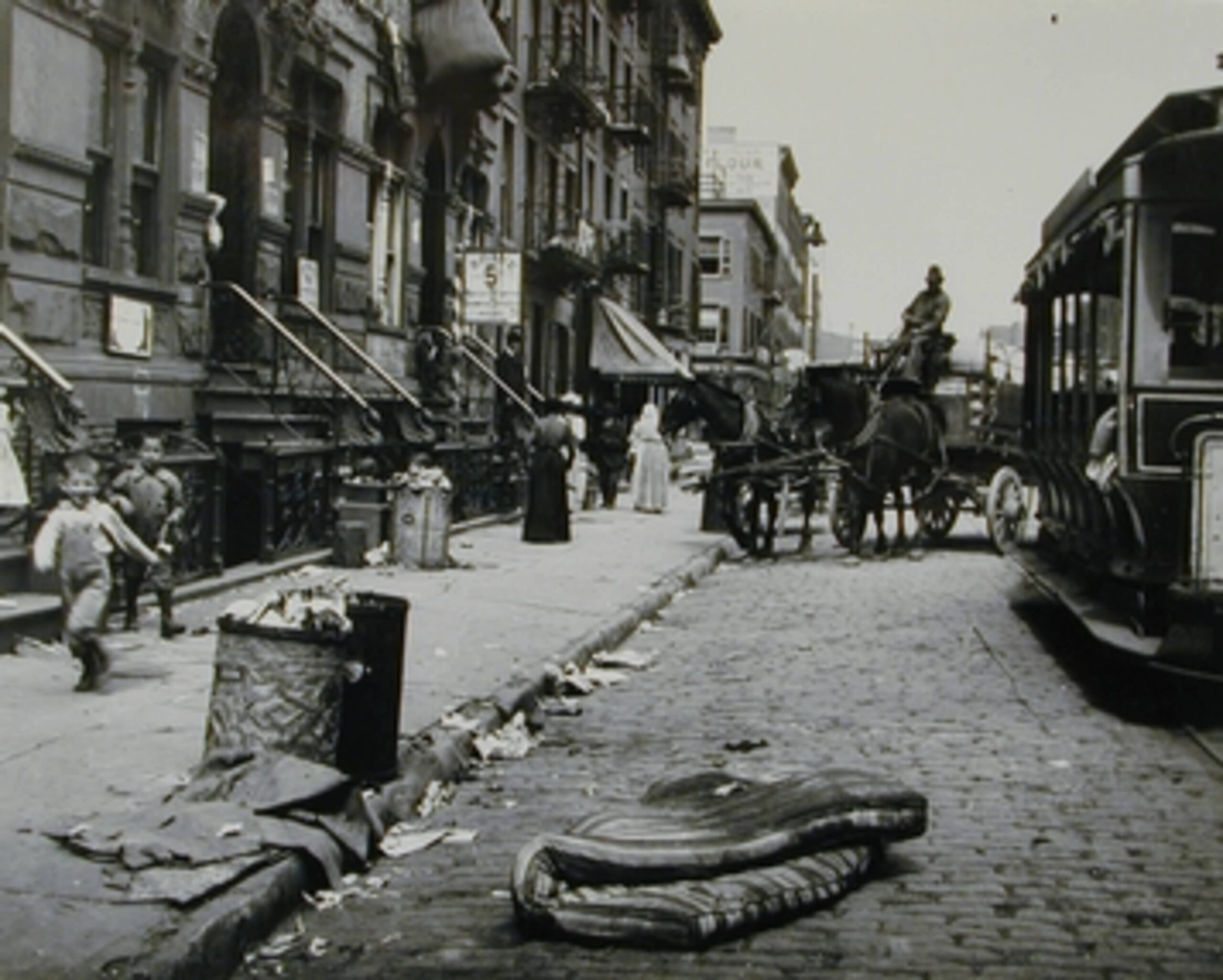 Jacob August Riis, Lower East Side, ca. 1895; printed ca. 1946 · SFMOMA