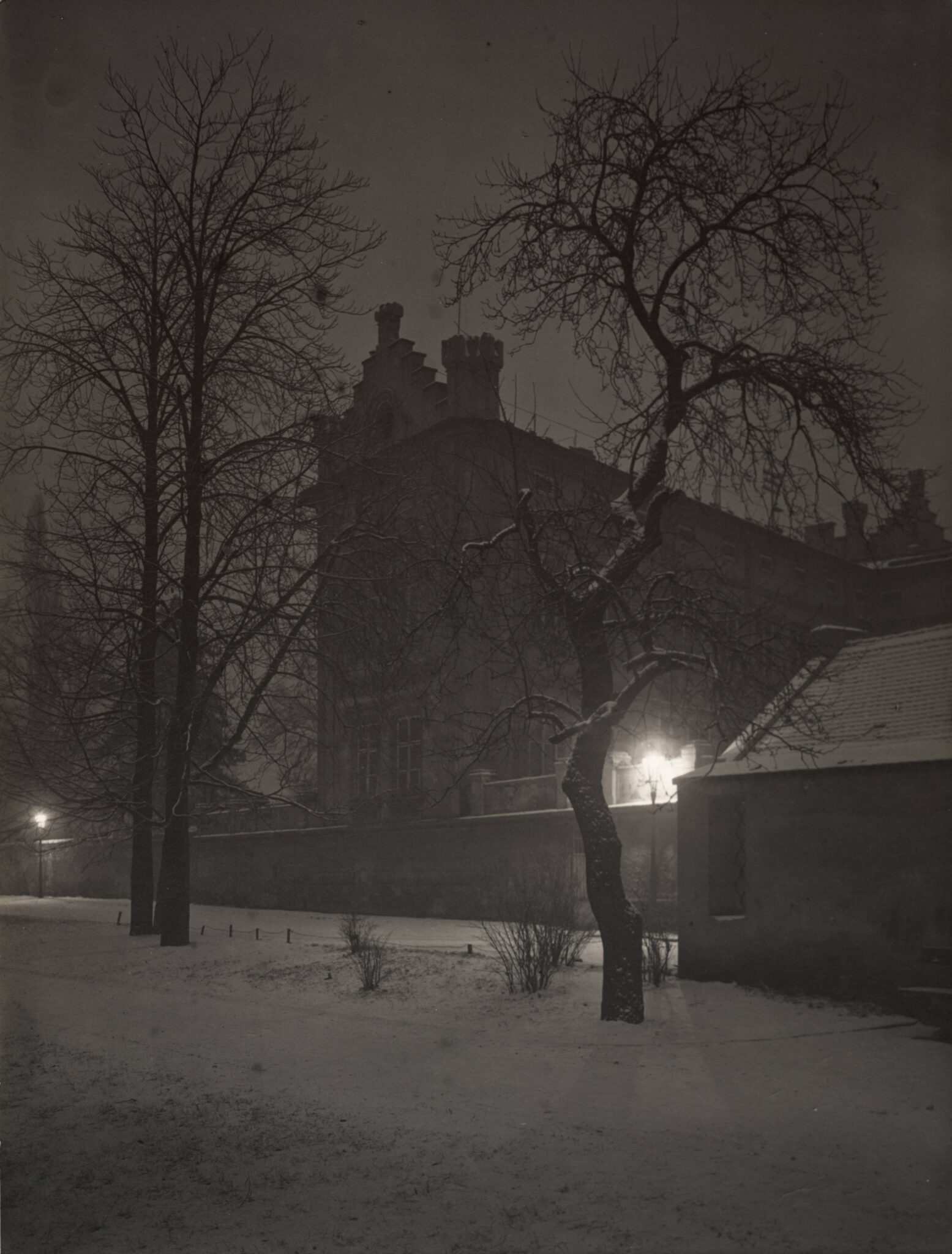 Josef Sudek, Prague at Night, ca. 1954-74 · SFMOMA