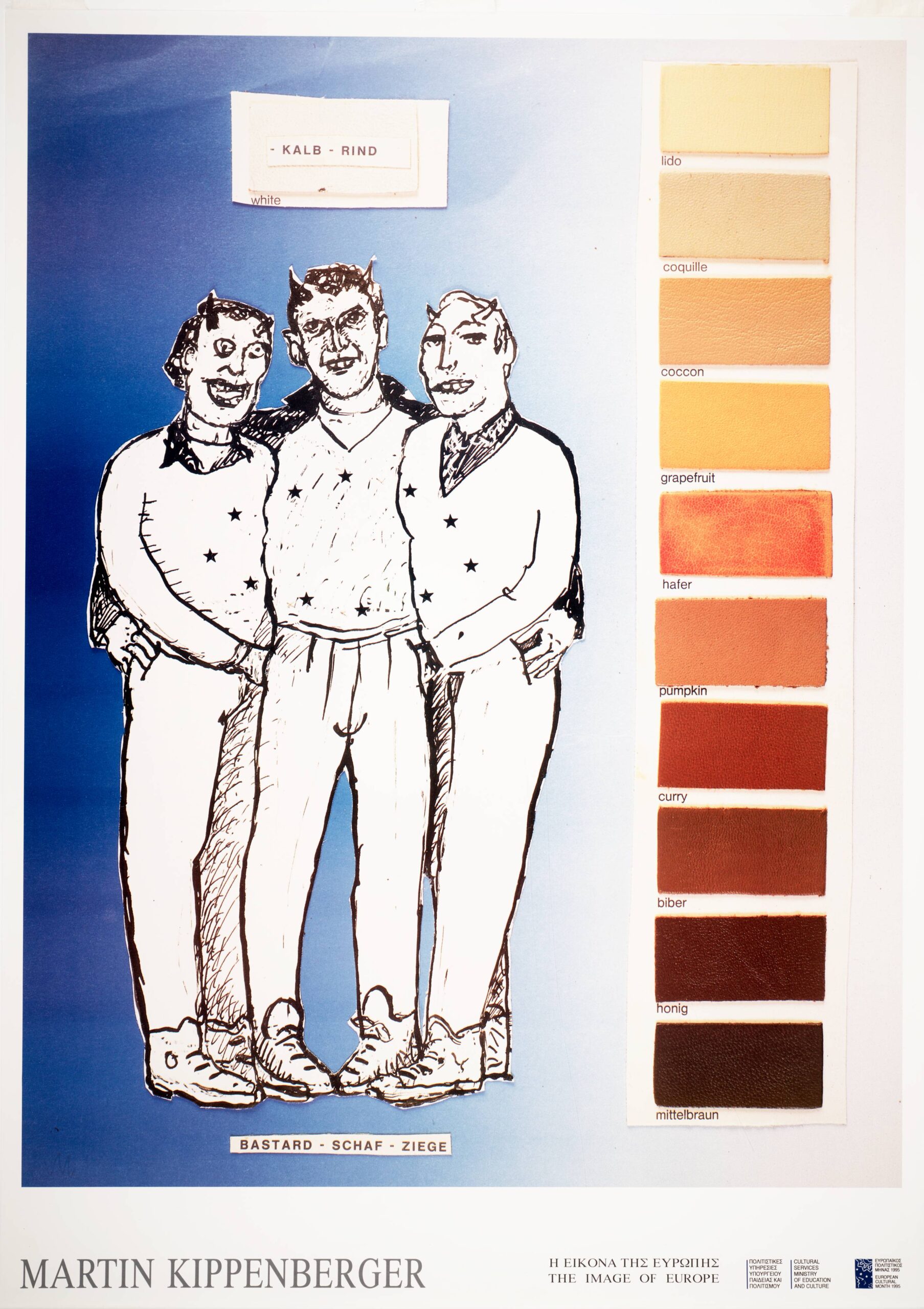 Martin Kippenberger, The Image of Europe, 1995 · SFMOMA