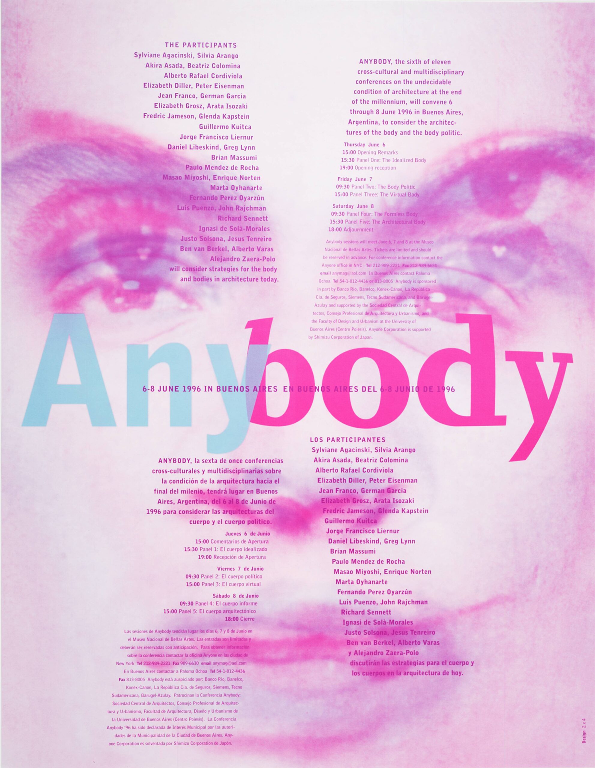 2x4, Anybody poster, 1997 · SFMOMA