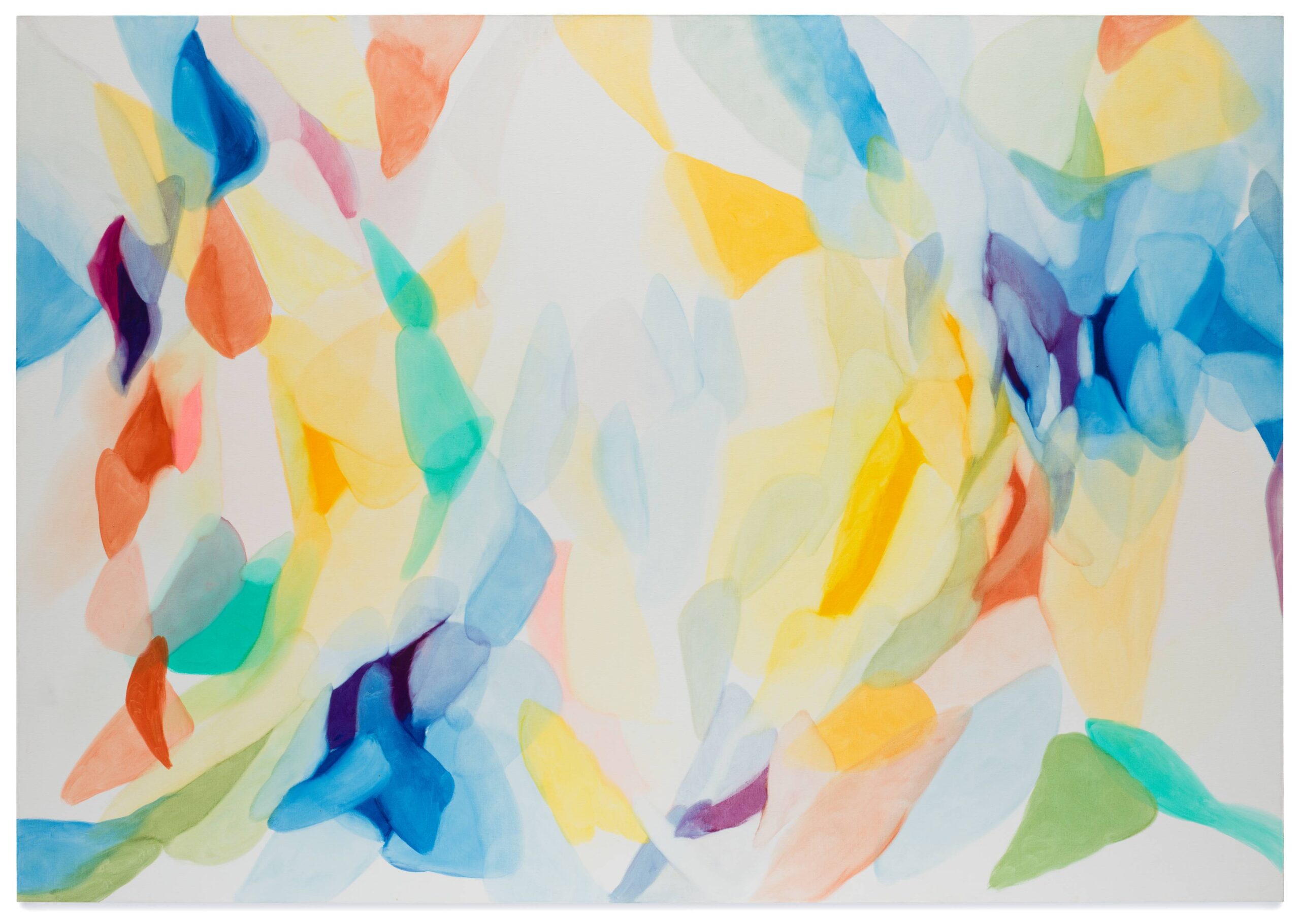 Alice Baber, Lavender Ladder to the Sun, 1976 · SFMOMA