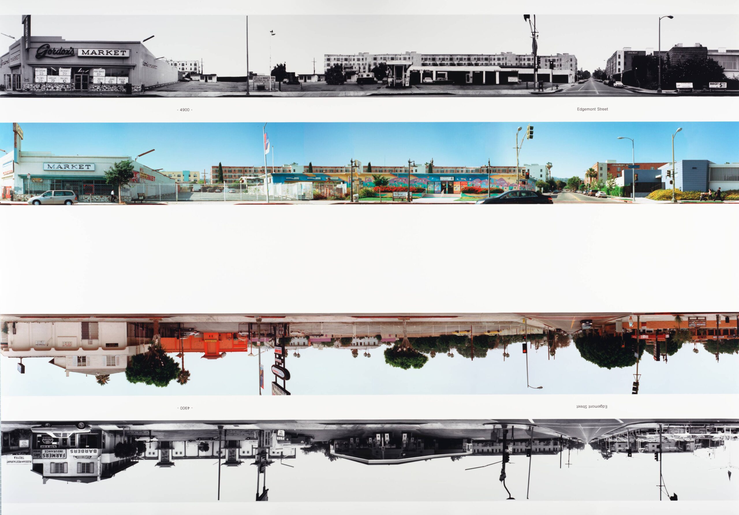 Ed Ruscha, Then & Now, 2005 · SFMOMA