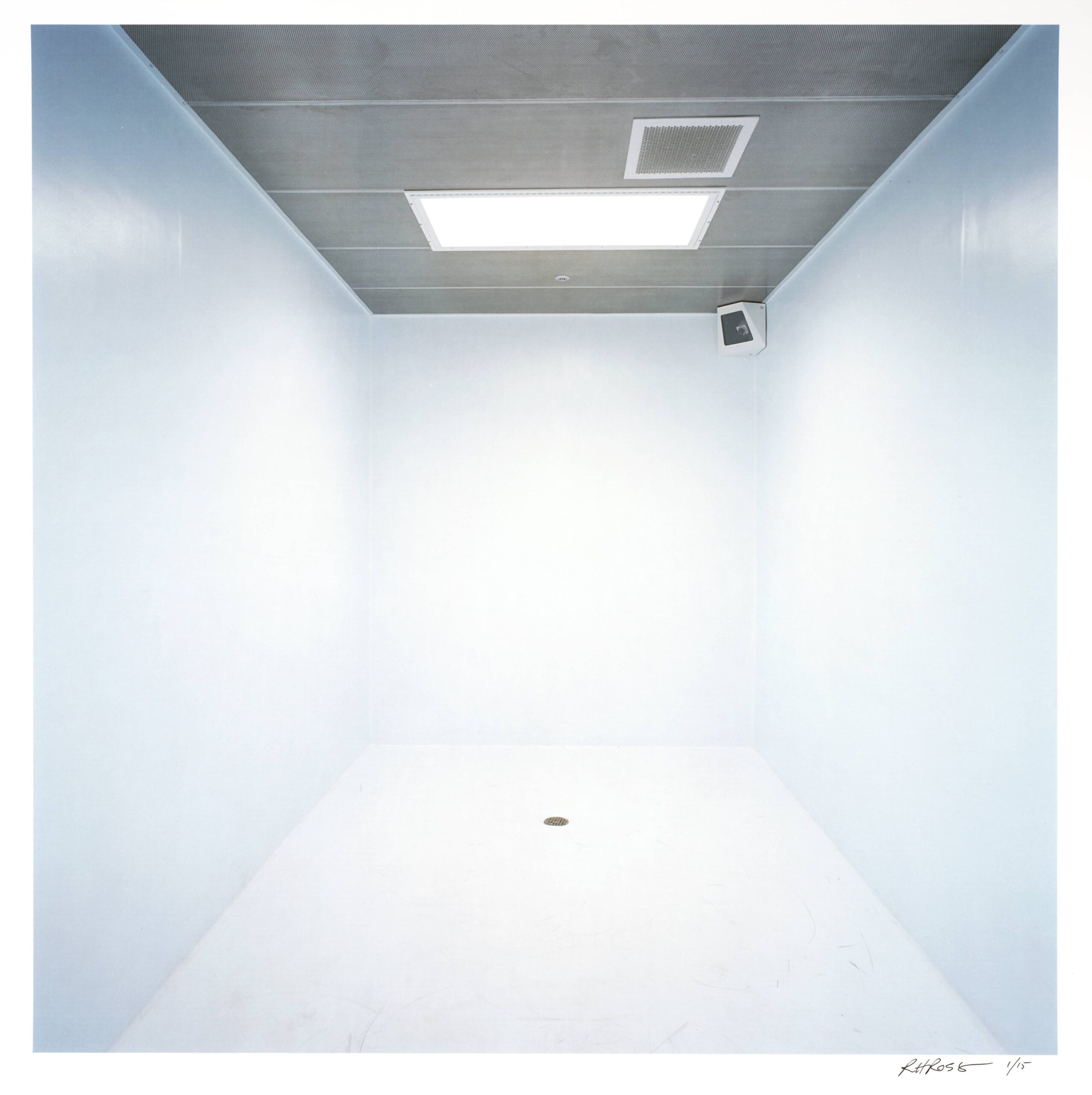 Richard Ross, Isolation Room CBP, San Ysidro, CA, 2004 · SFMOMA