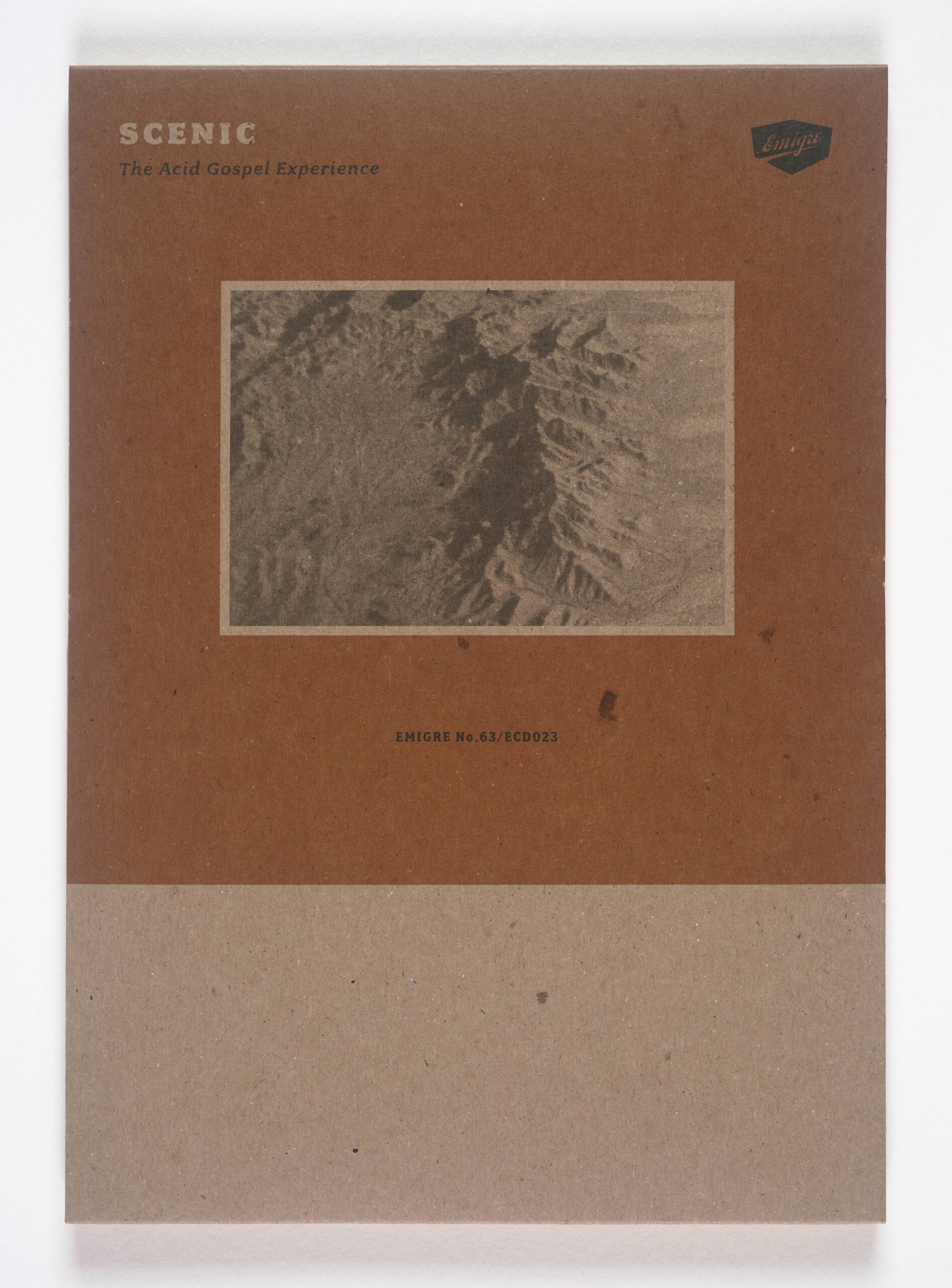 Emigre Graphics, Emigre magazine, no. 63 (Scenic: The Acid Gospel ...