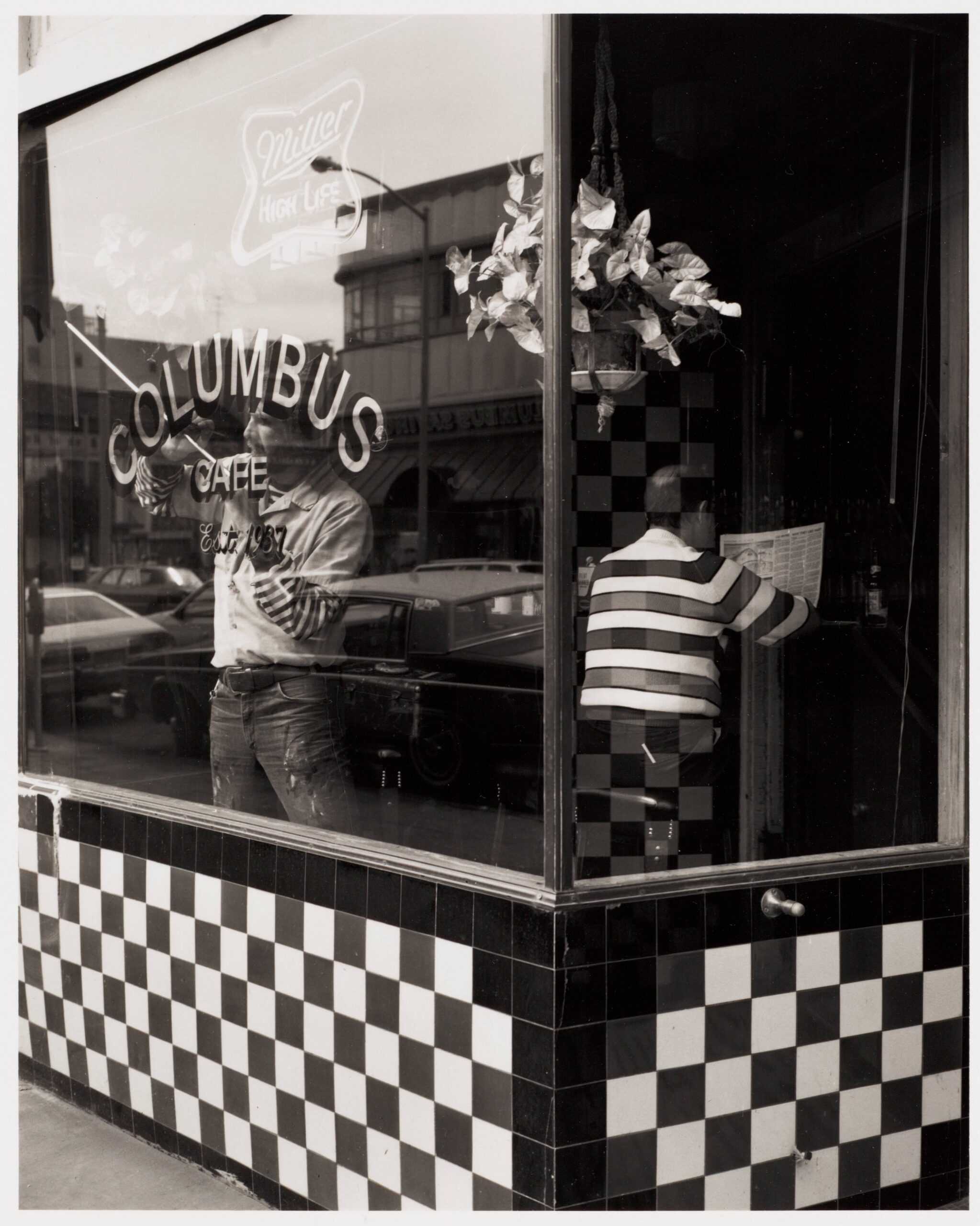 Philip Adam, Columbus Cafe, North Beach, 1986 · SFMOMA