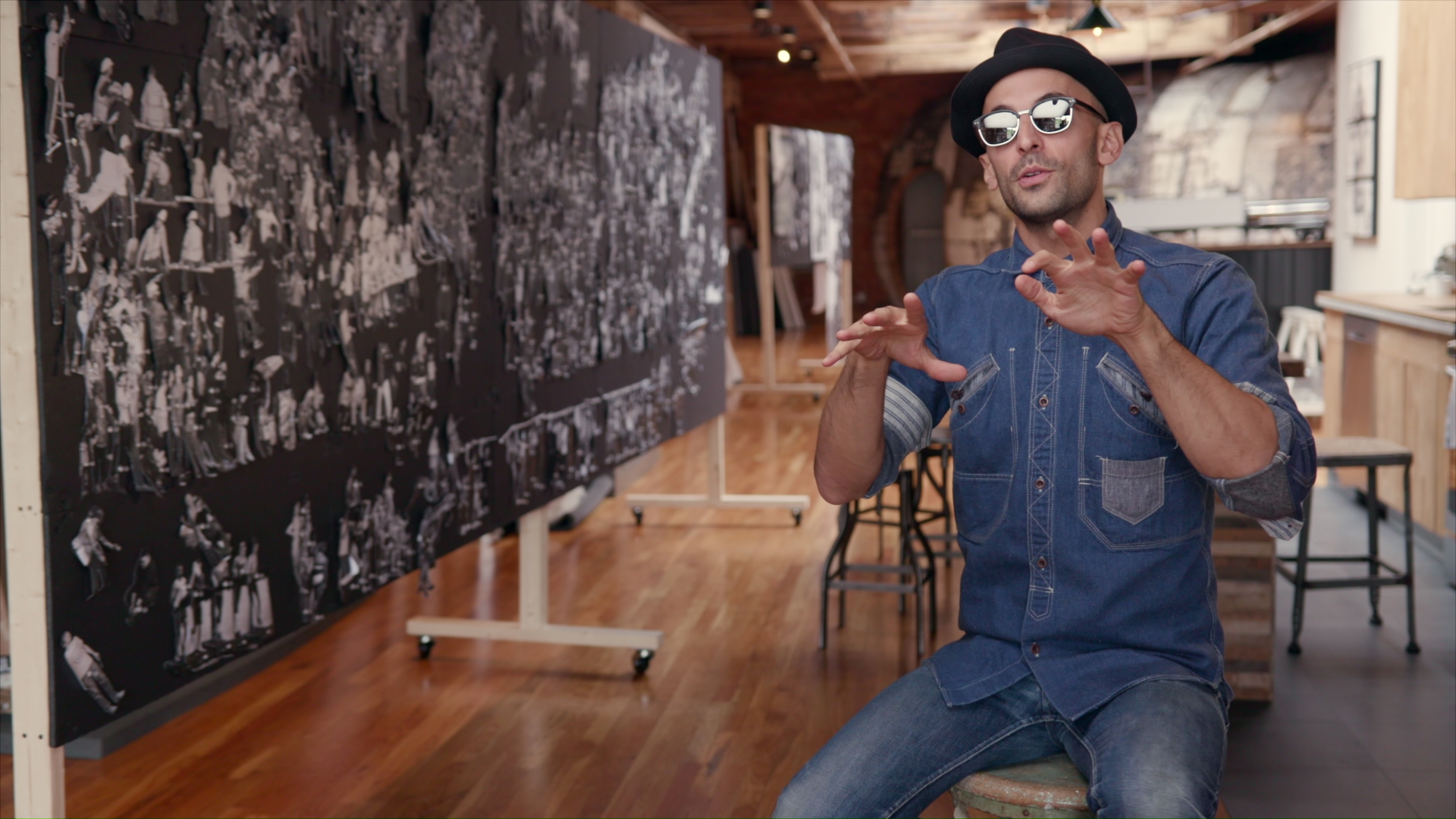 JR on The Chronicles of San Francisco · SFMOMA