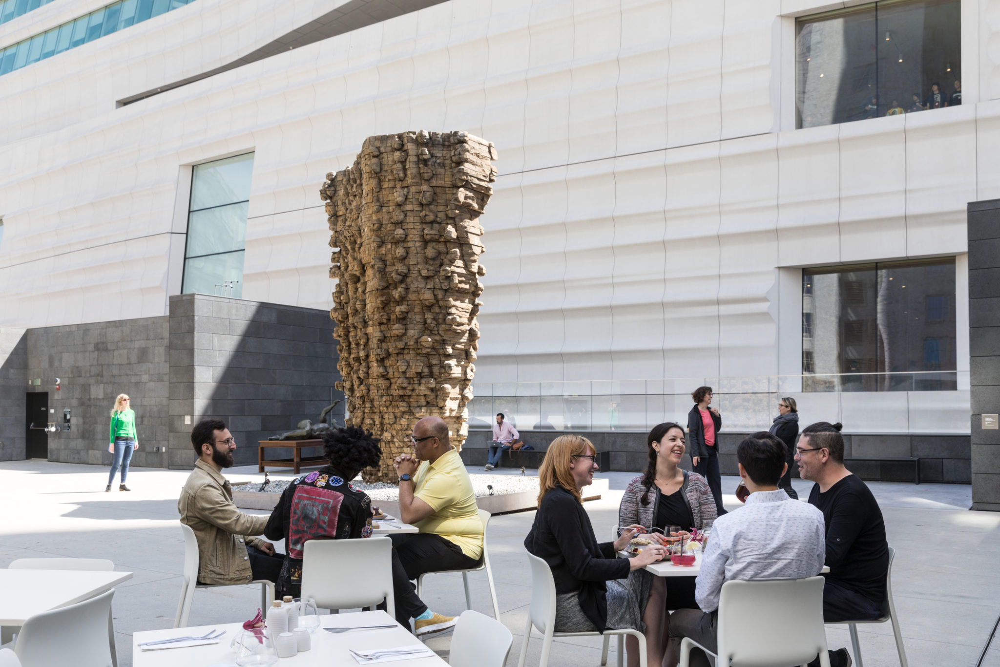 Dining at SFMOMA