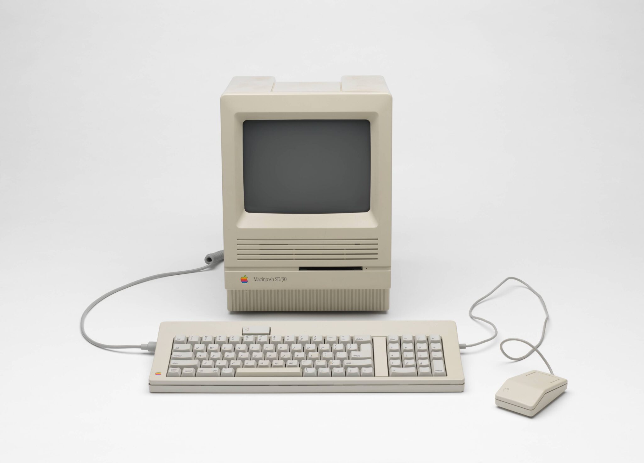 Apple Industrial Design Group, Macintosh SE/30 desktop computer with ...