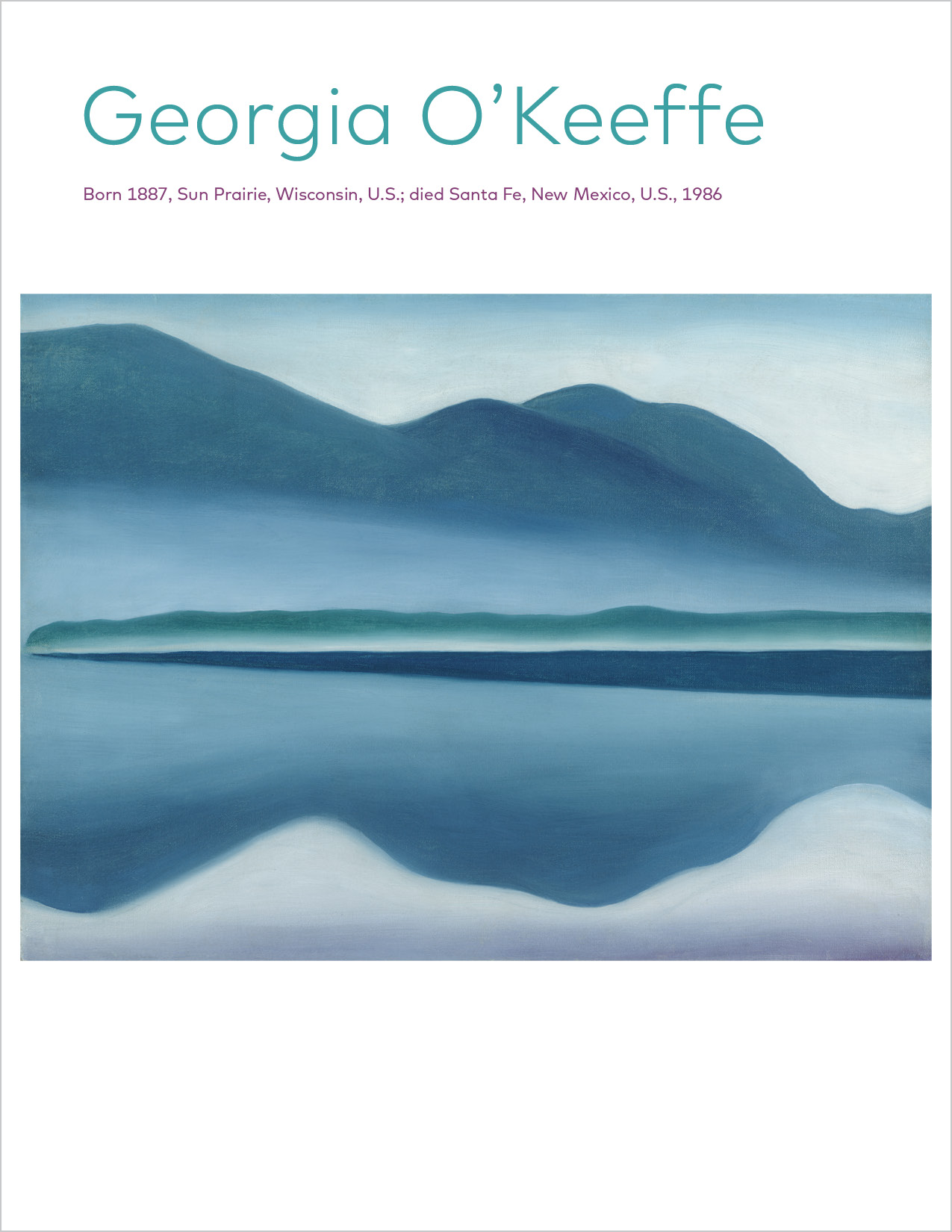 Georgia O’Keeffe · SFMOMA