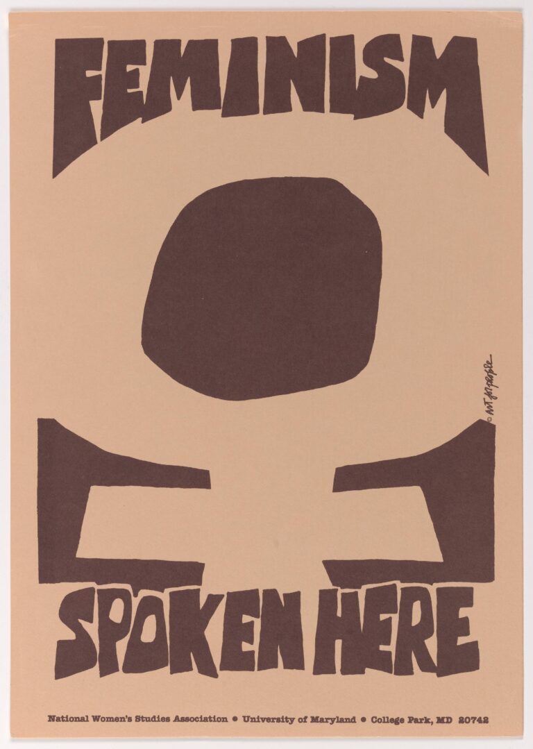 Art for People, Feminism Spoken Here, 1979 · SFMOMA