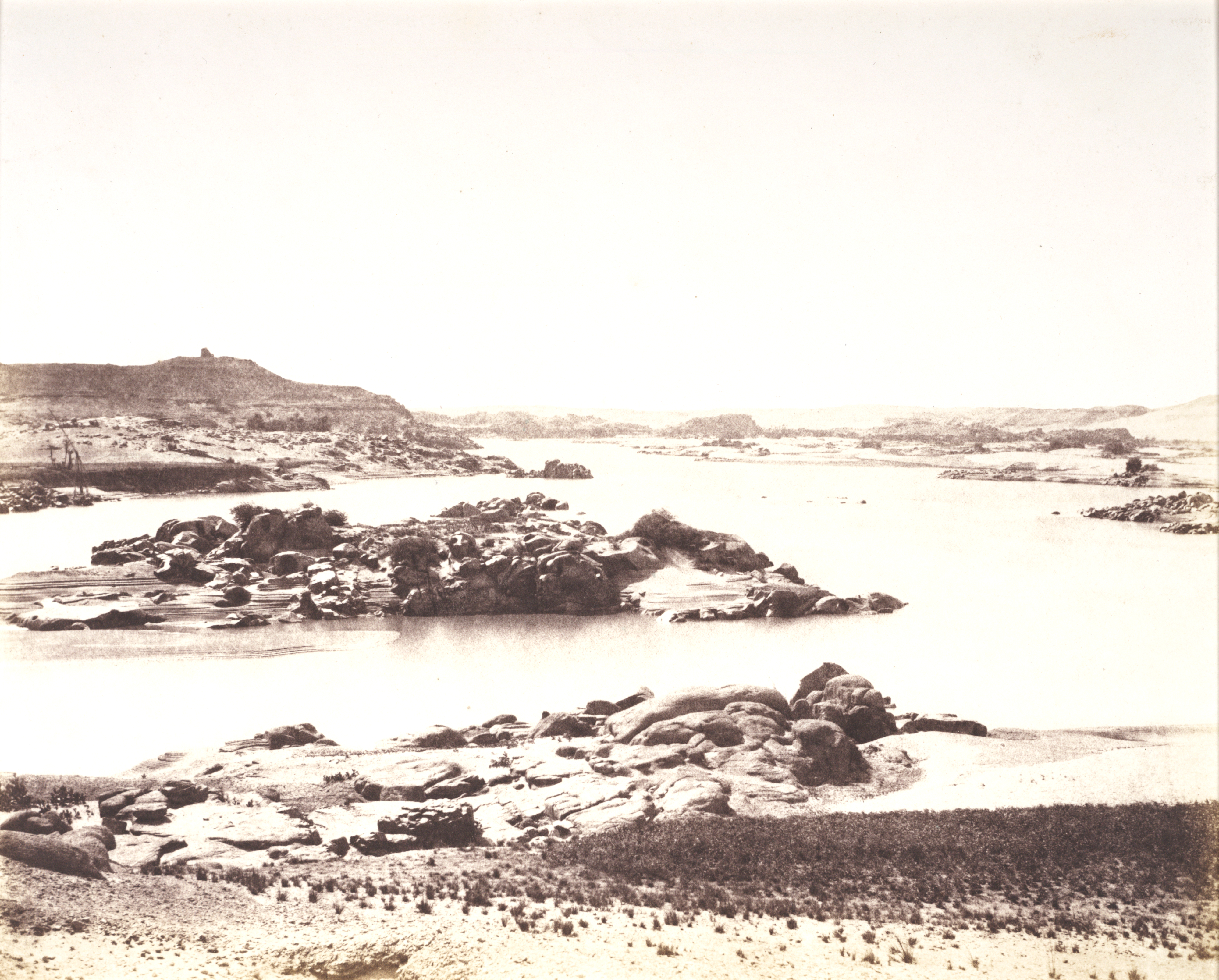 Félix Teynard, General View Taken from the Southern Tip of the Island ...