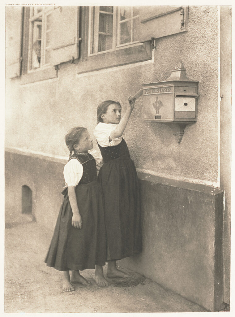 Alfred Stieglitz, The Letter Box, from the portfolio Picturesque Bits ...