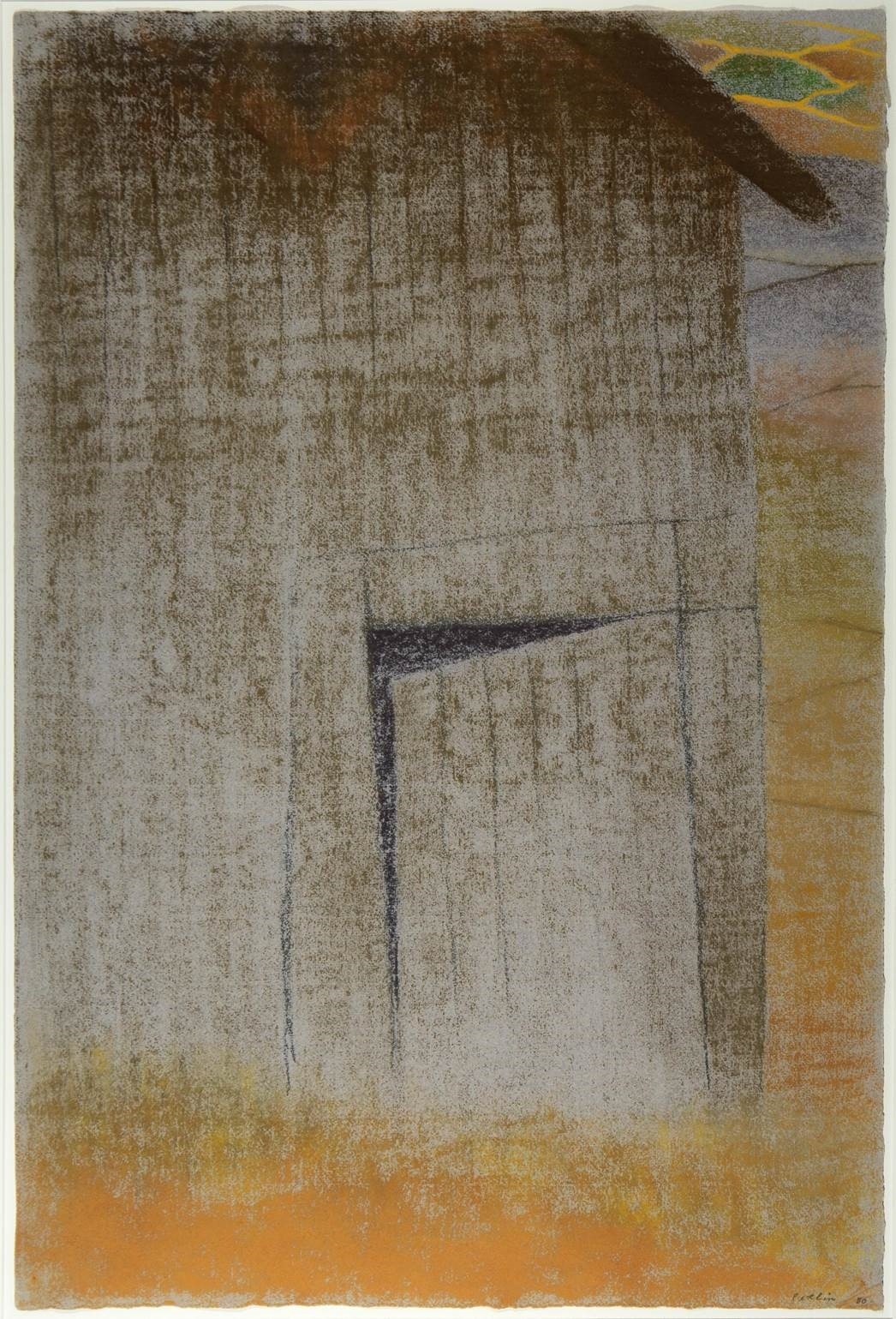 Irving Petlin, The House at Canaan Dark, 1980 · SFMOMA