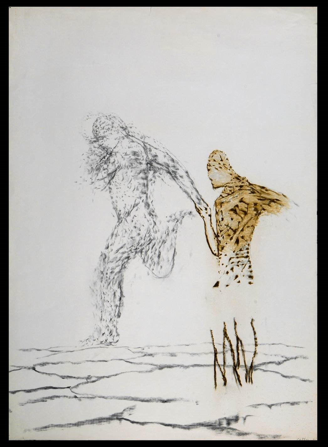 Irving Petlin, Taking the Hand V, 1979 · SFMOMA