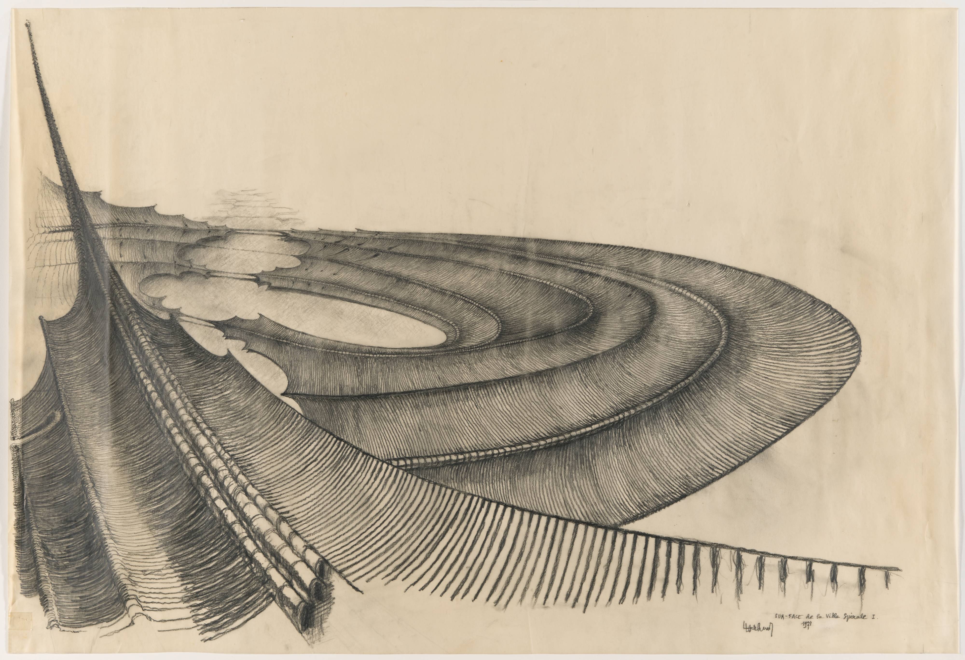 Claude Parent, La Sur-Face de la Ville Oblique, 1971/1999 · SFMOMA