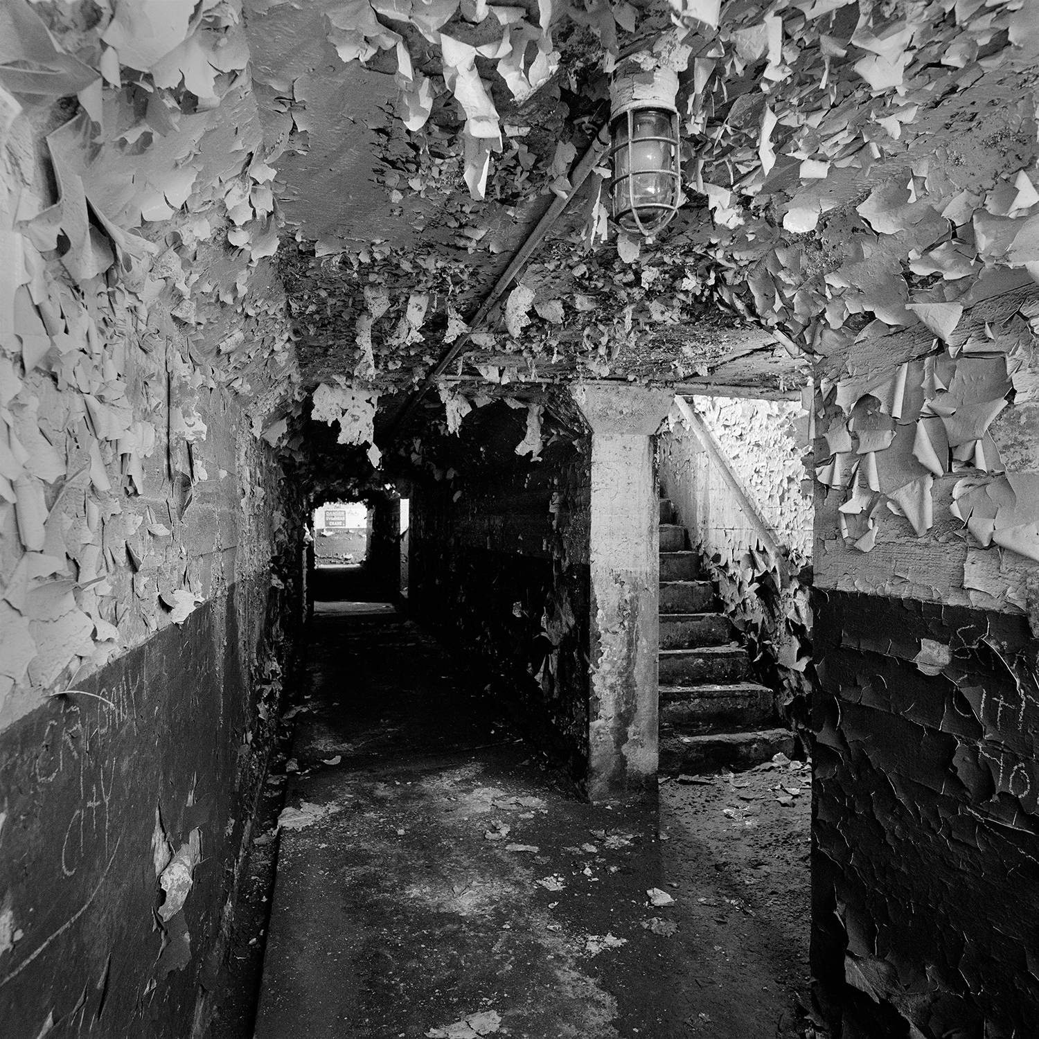 Mark Perrott, Tunnel to Fallout Shelter, from the Eliza Portfolio, 1982 ...