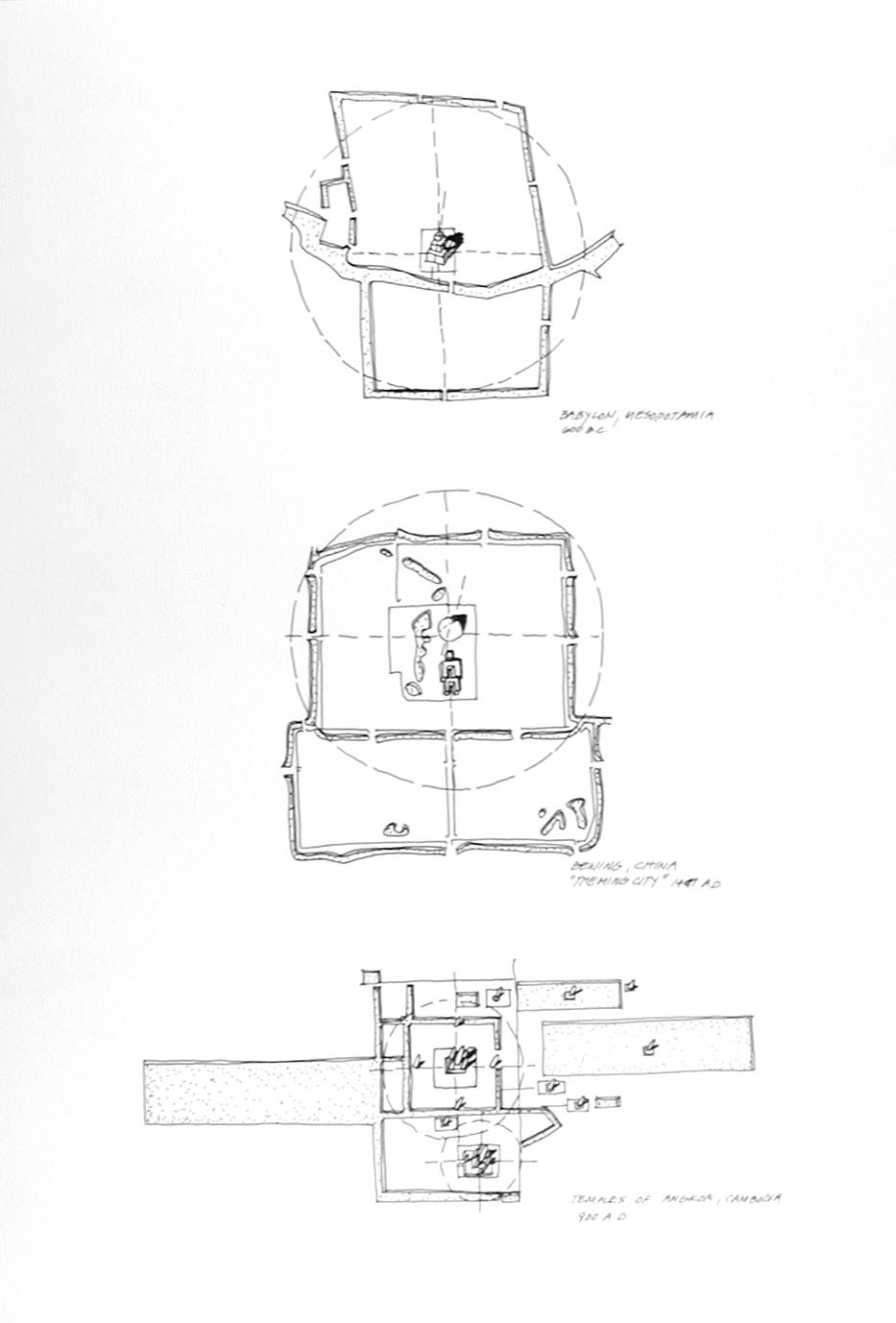 William Rees Morrish, Mountain, Water, and City, from the series ...