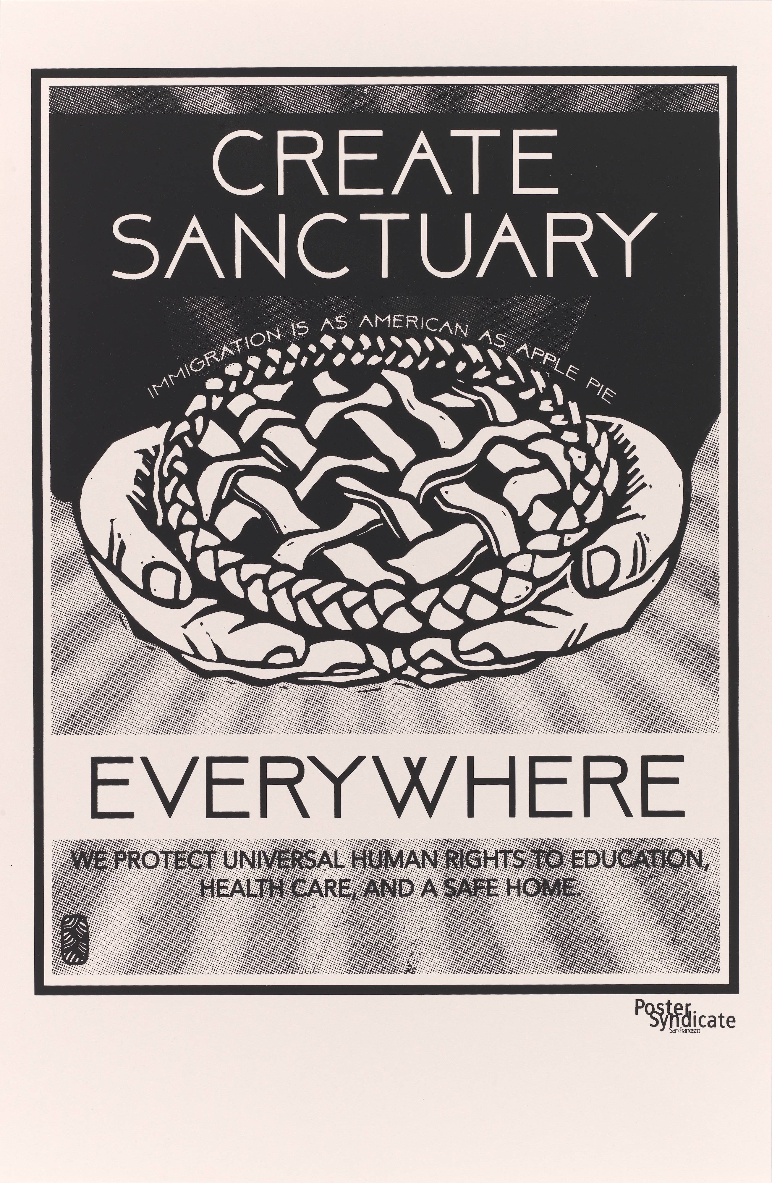 JoAnna Ruckman, Create Sanctuary Everywhere, 2018 · SFMOMA