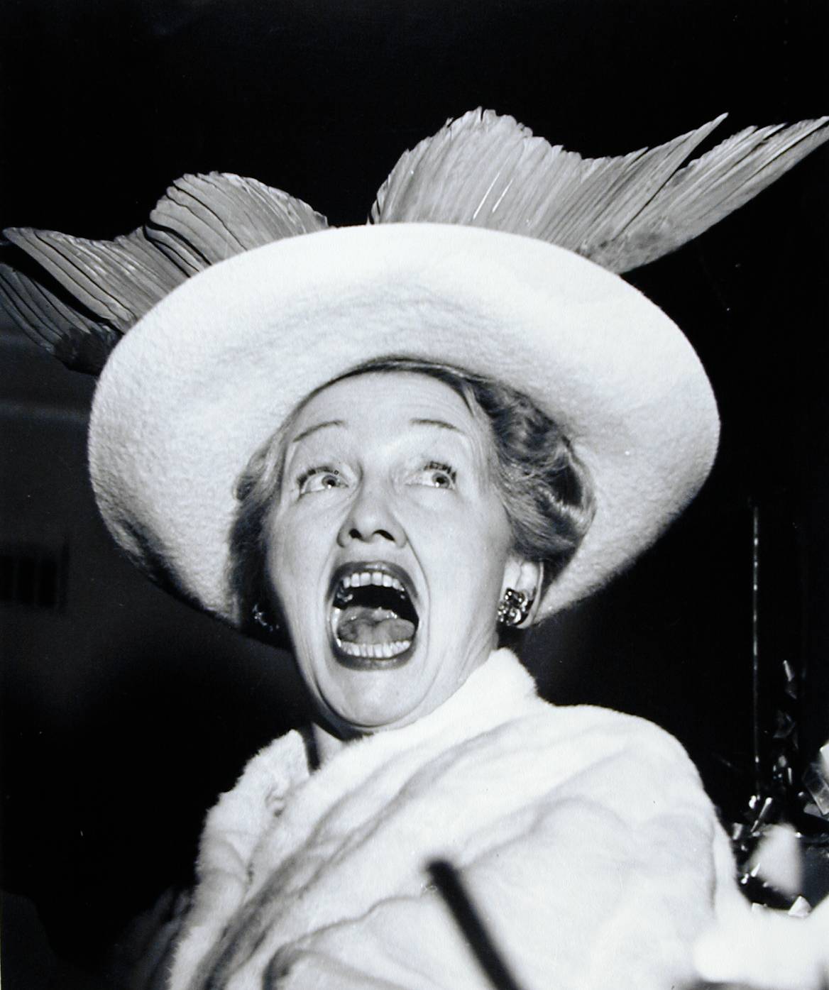 Weegee (Arthur H. Fellig), Hedda Hopper, 1951 · SFMOMA