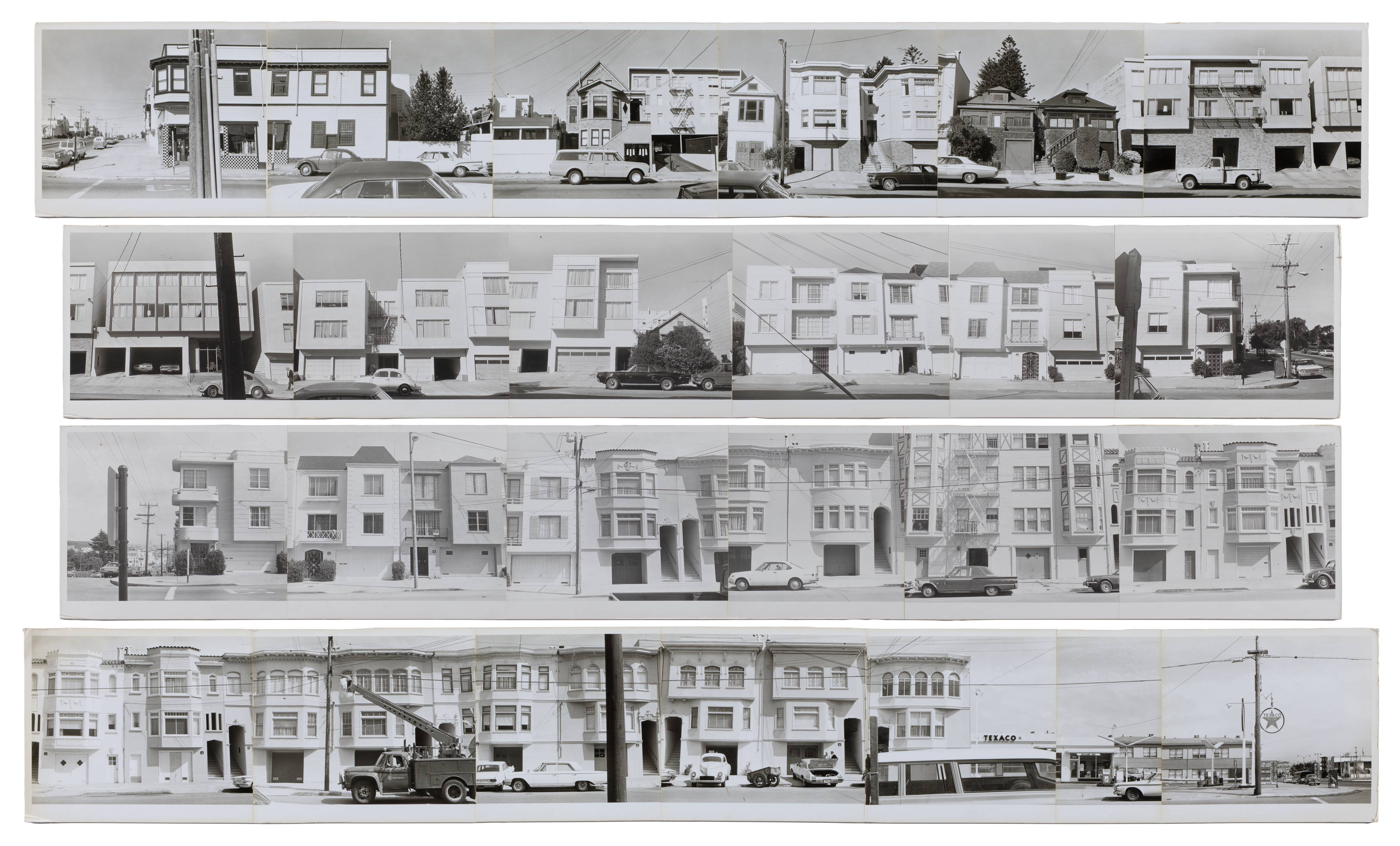 Lew Thomas, 34th Avenue between Geary and Clement, 1972 · SFMOMA