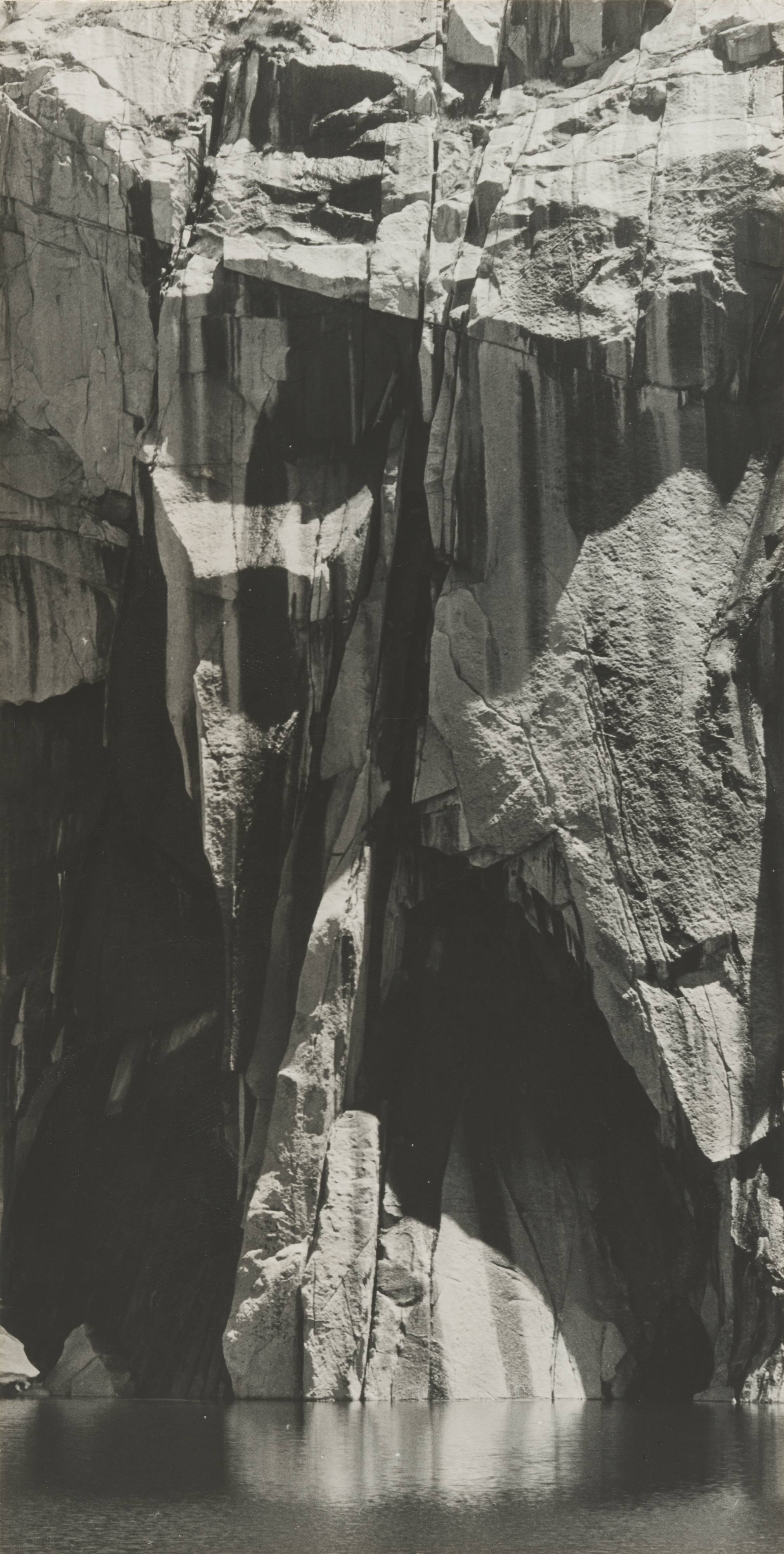 Henry Swift, Rock and Pool, ca. 1930 · SFMOMA