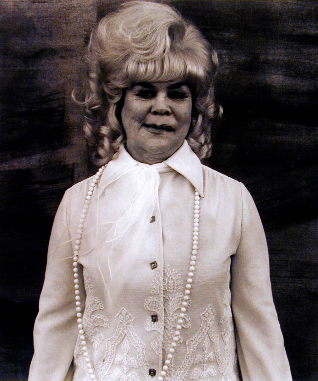 Ken Light, Woman with Pearls and Scarf, MacArthur Park, California ...