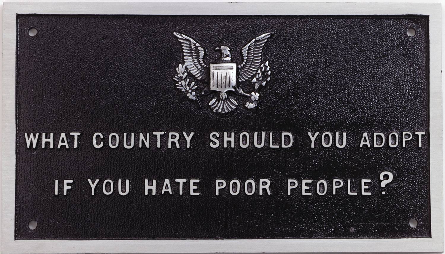 Jenny Holzer, Untitled , from the Survival Series, 1983-1985 · SFMOMA