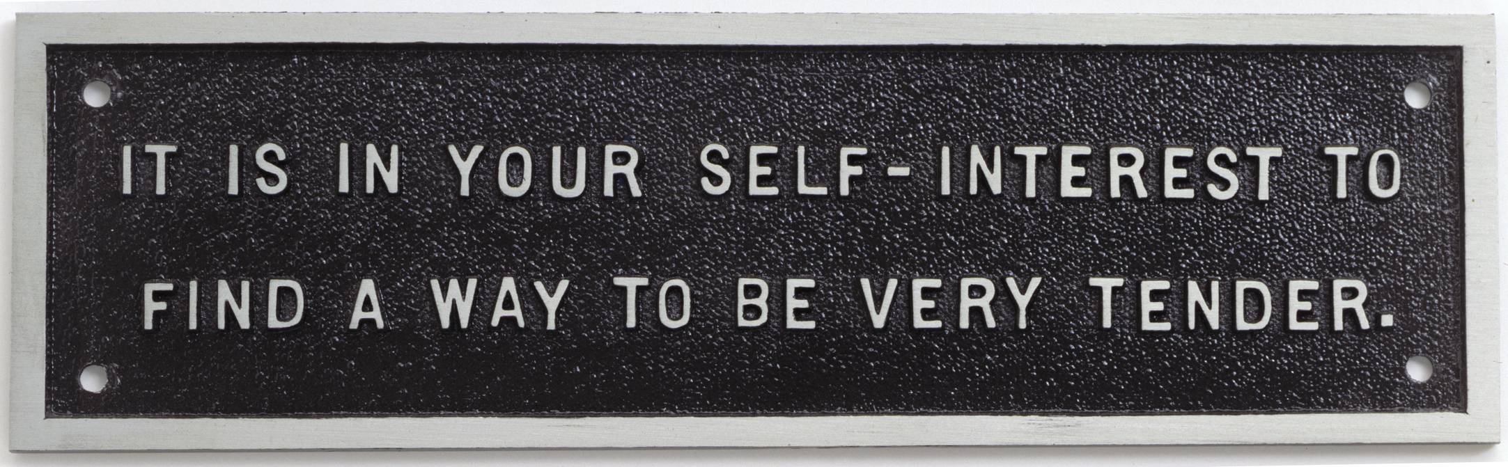 Jenny Holzer, Untitled , from the Survival Series, 1983-1985 · SFMOMA