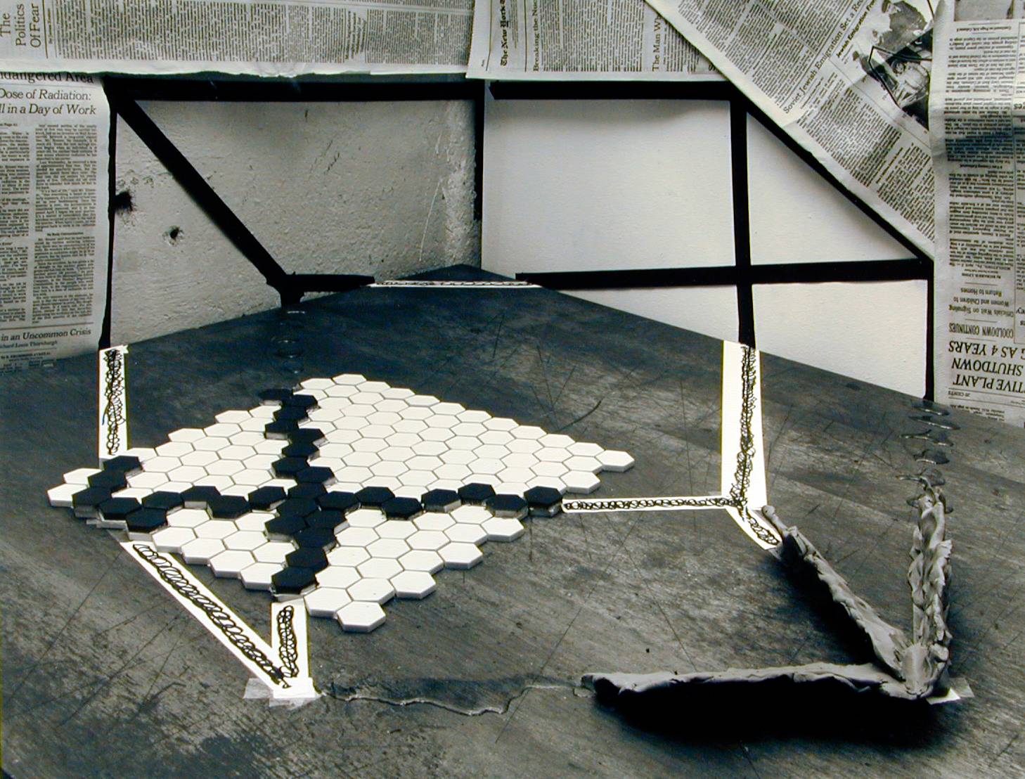 Zeke Berman, Still Life with Necker Cube, 1979 · SFMOMA