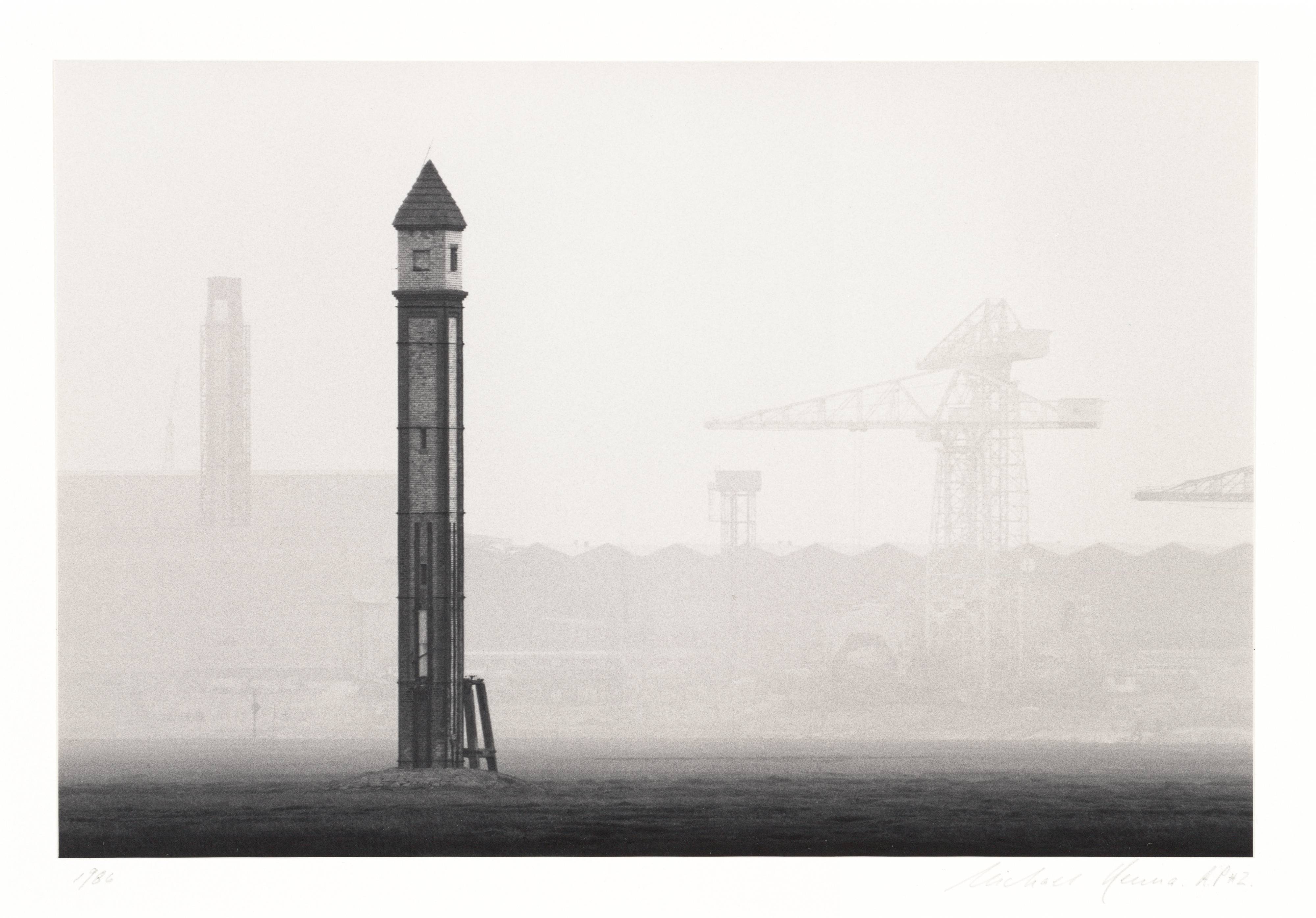 Michael Kenna, Shipyards, Barrow, Cumberland, 1986 · SFMOMA
