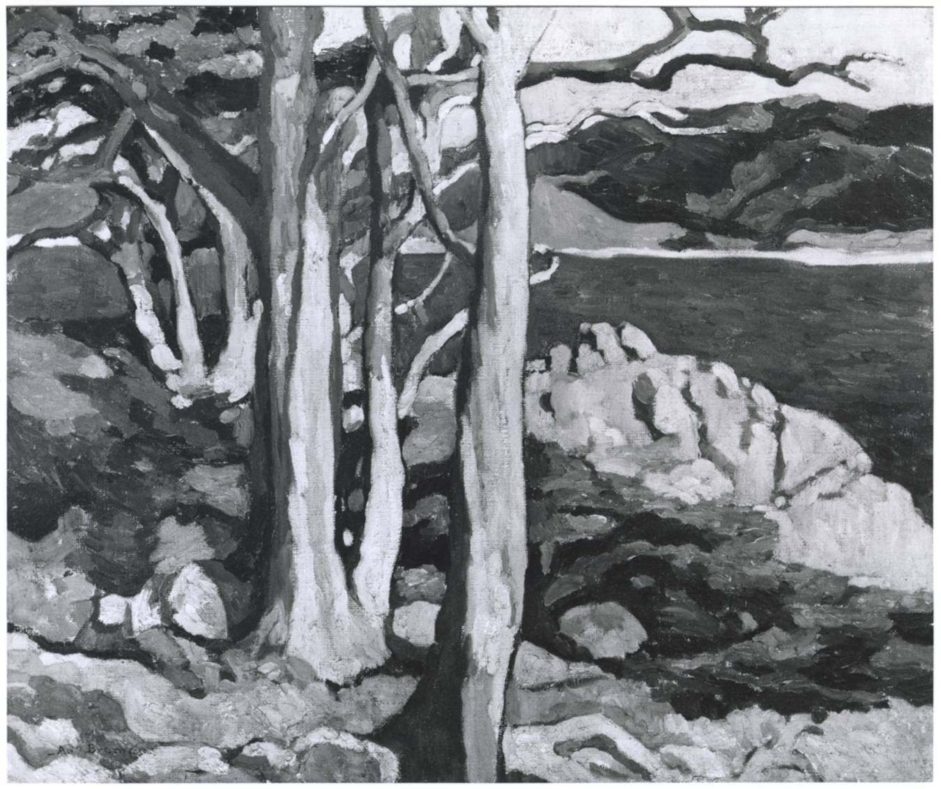 Anne Bremer, Landscape, ca. 1920 · SFMOMA