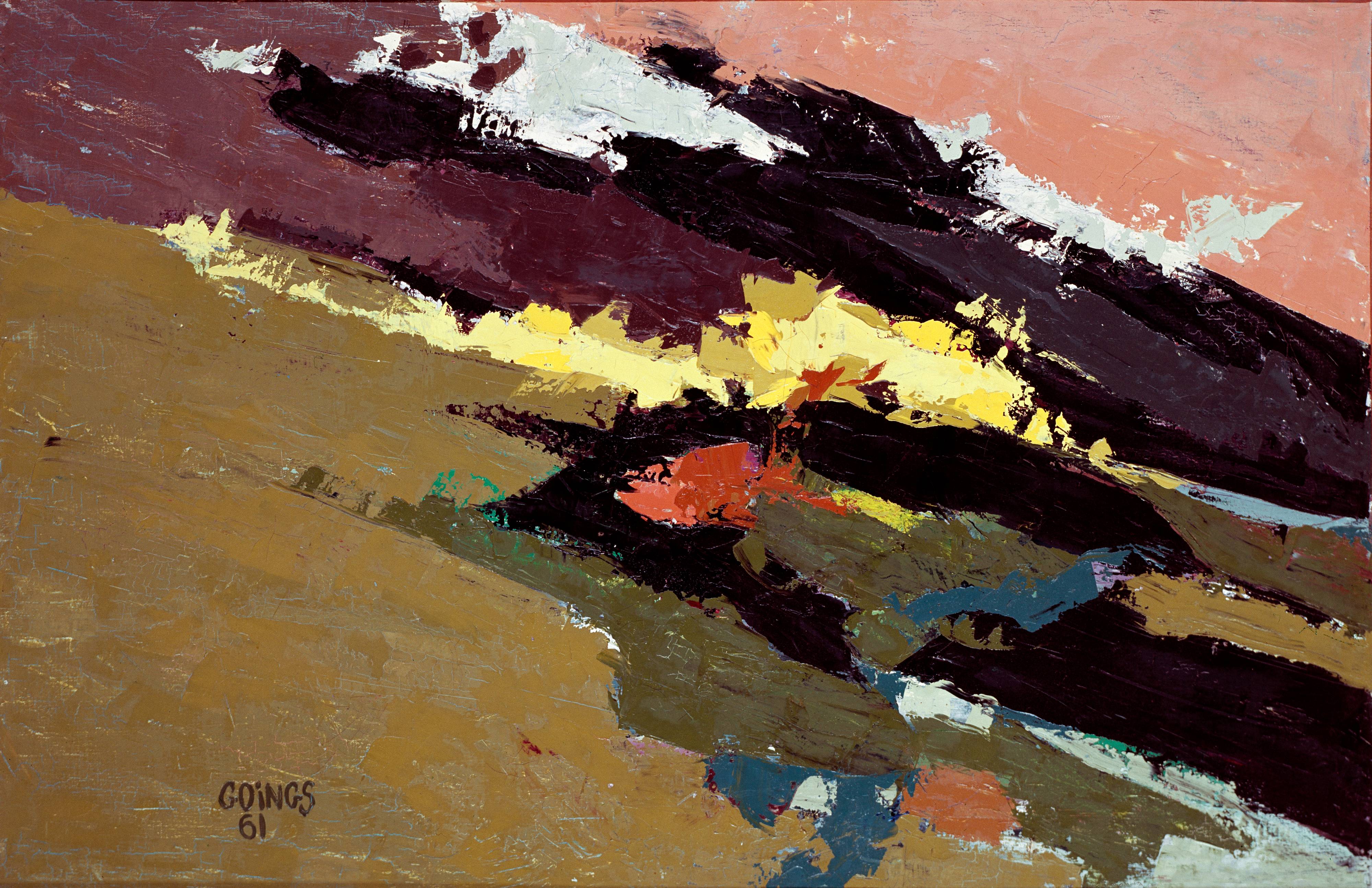 Ralph Goings, Earth Movement, 1961 · SFMOMA