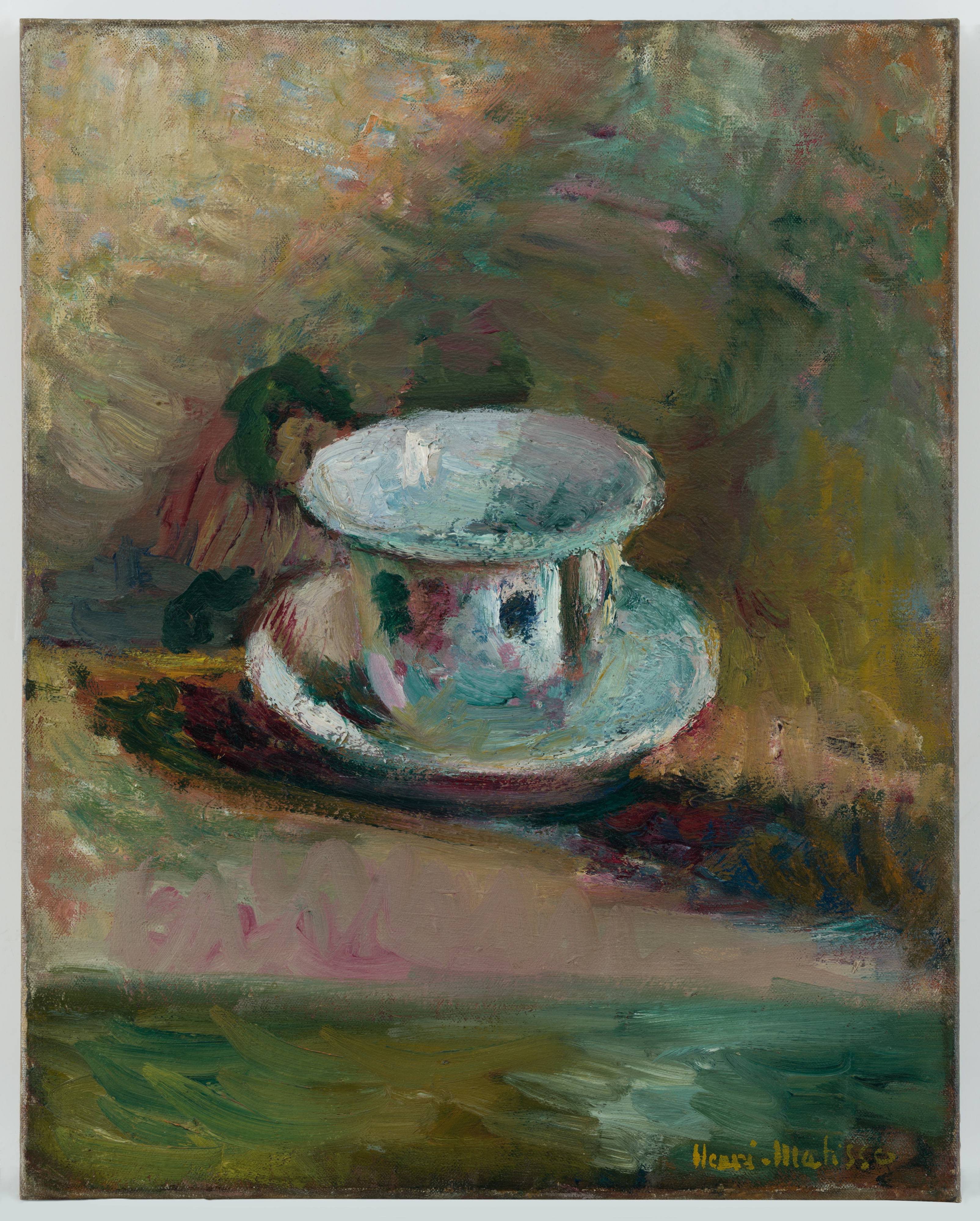 Henri Matisse, La Table au café (Café Table), ca. 1899 · SFMOMA