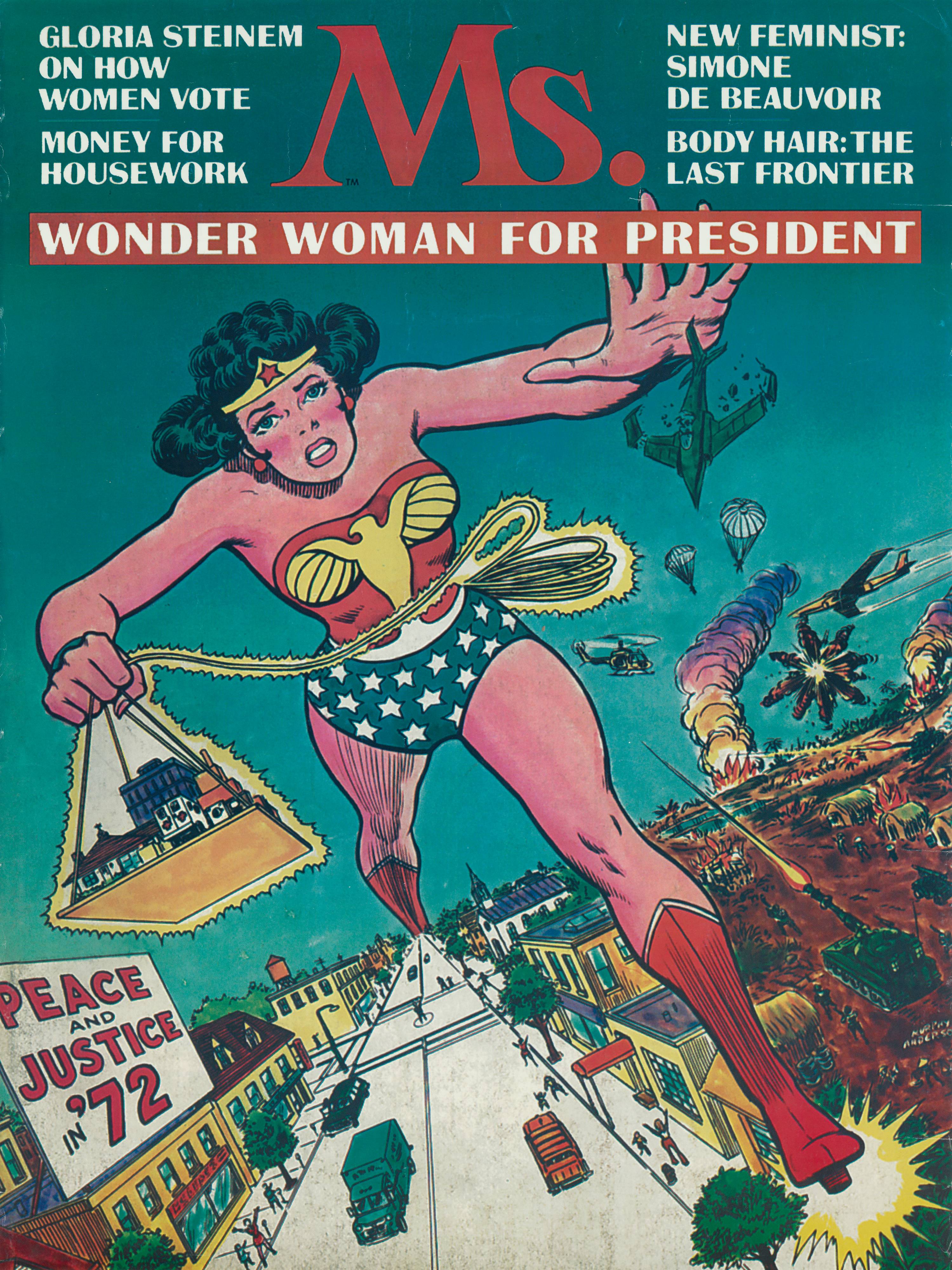 Bea Feitler, Poster for inaugural issue of “Ms.” magazine, July 1972 ...
