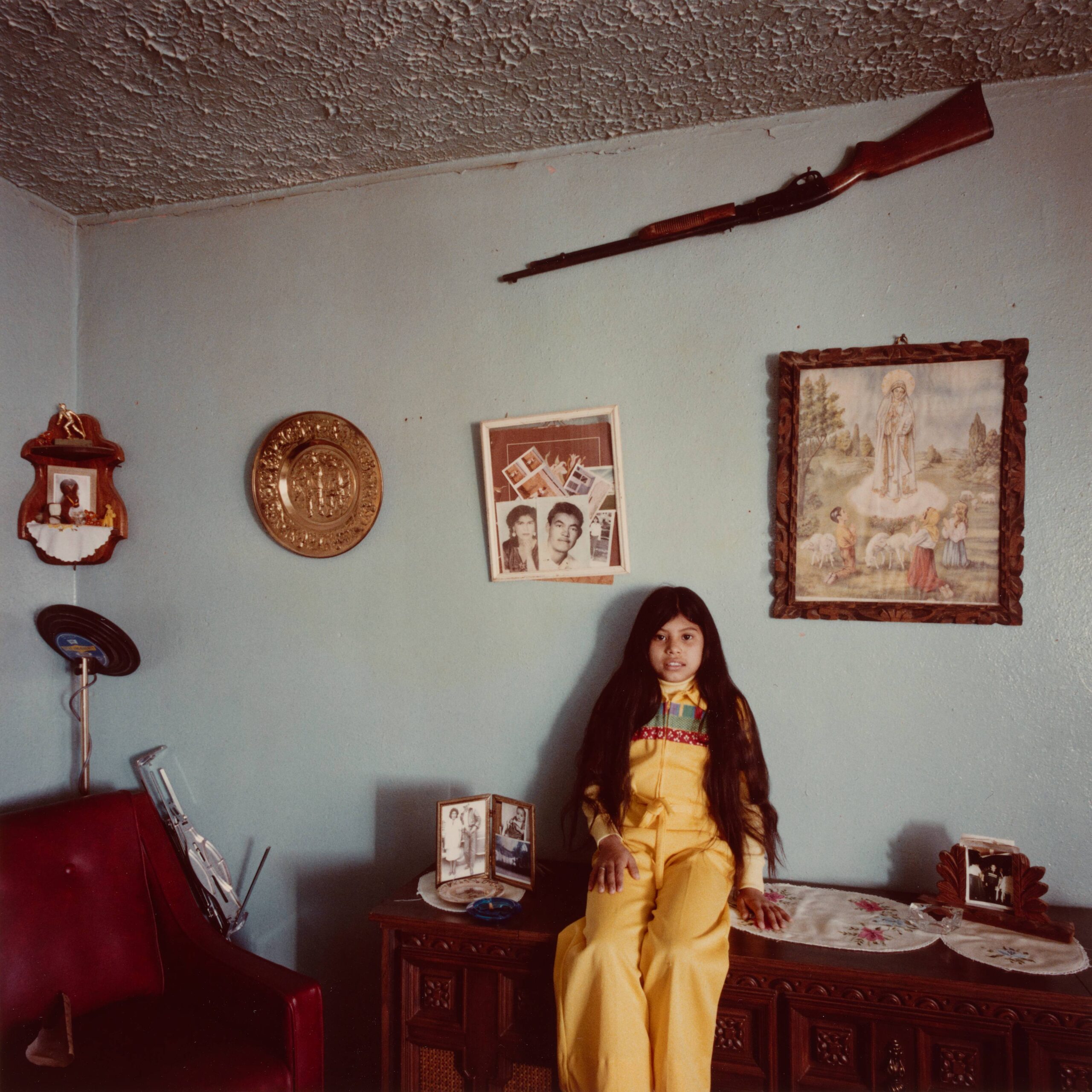 Louis Carlos Bernal, Girl in Yellow, Douglas, Arizona, 1978 · SFMOMA
