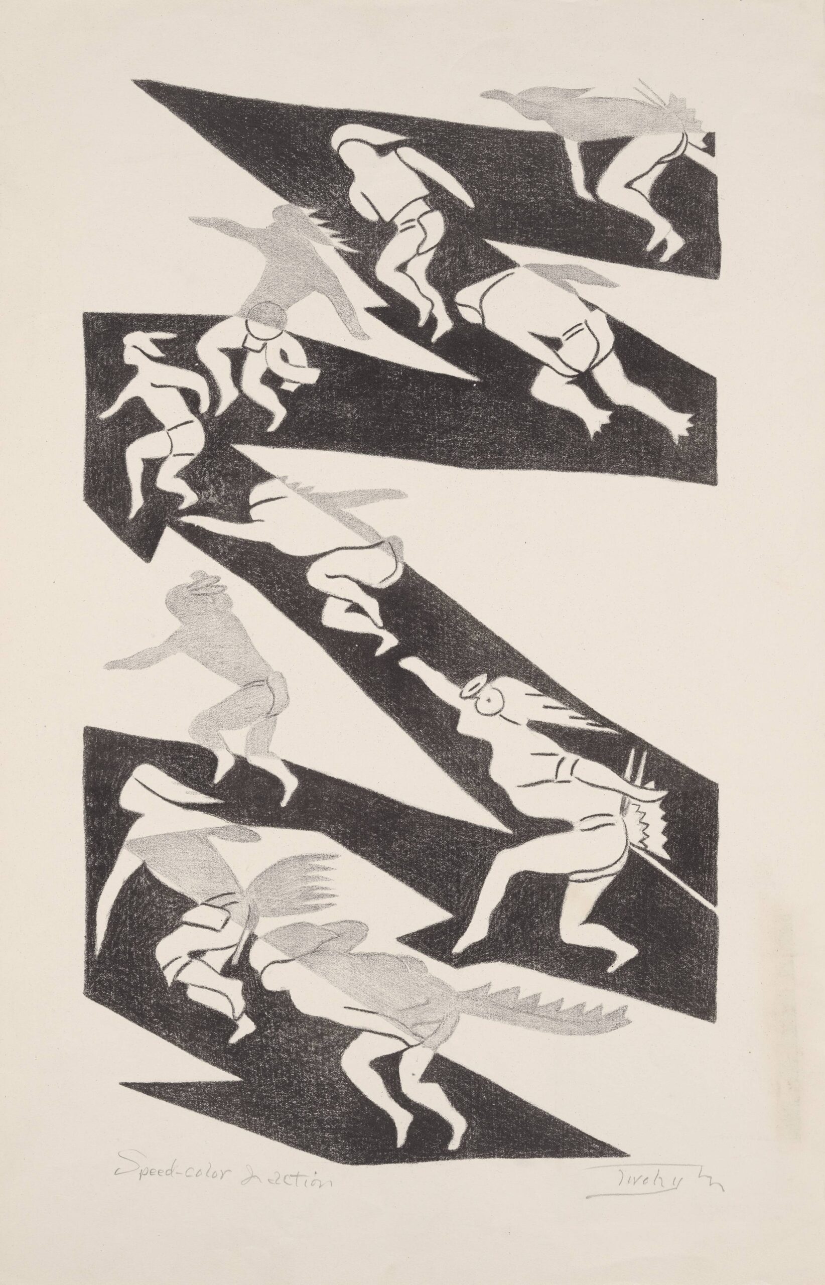 Julius Twohy, Speed, Color & Action, ca. 1935-1943 · SFMOMA