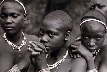 George Rodger, Uganda (Three Girls from the Wagasero Tribe of Forest ...