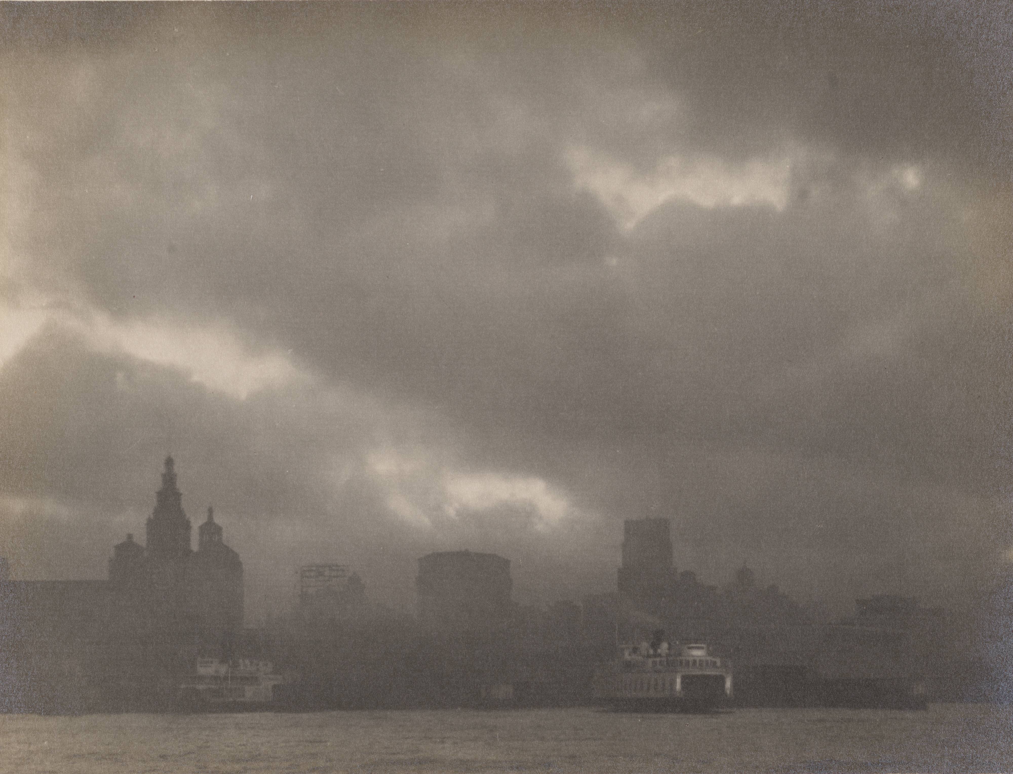 William E. Dassonville, San Francisco Skyline from San Francisco Bay ...