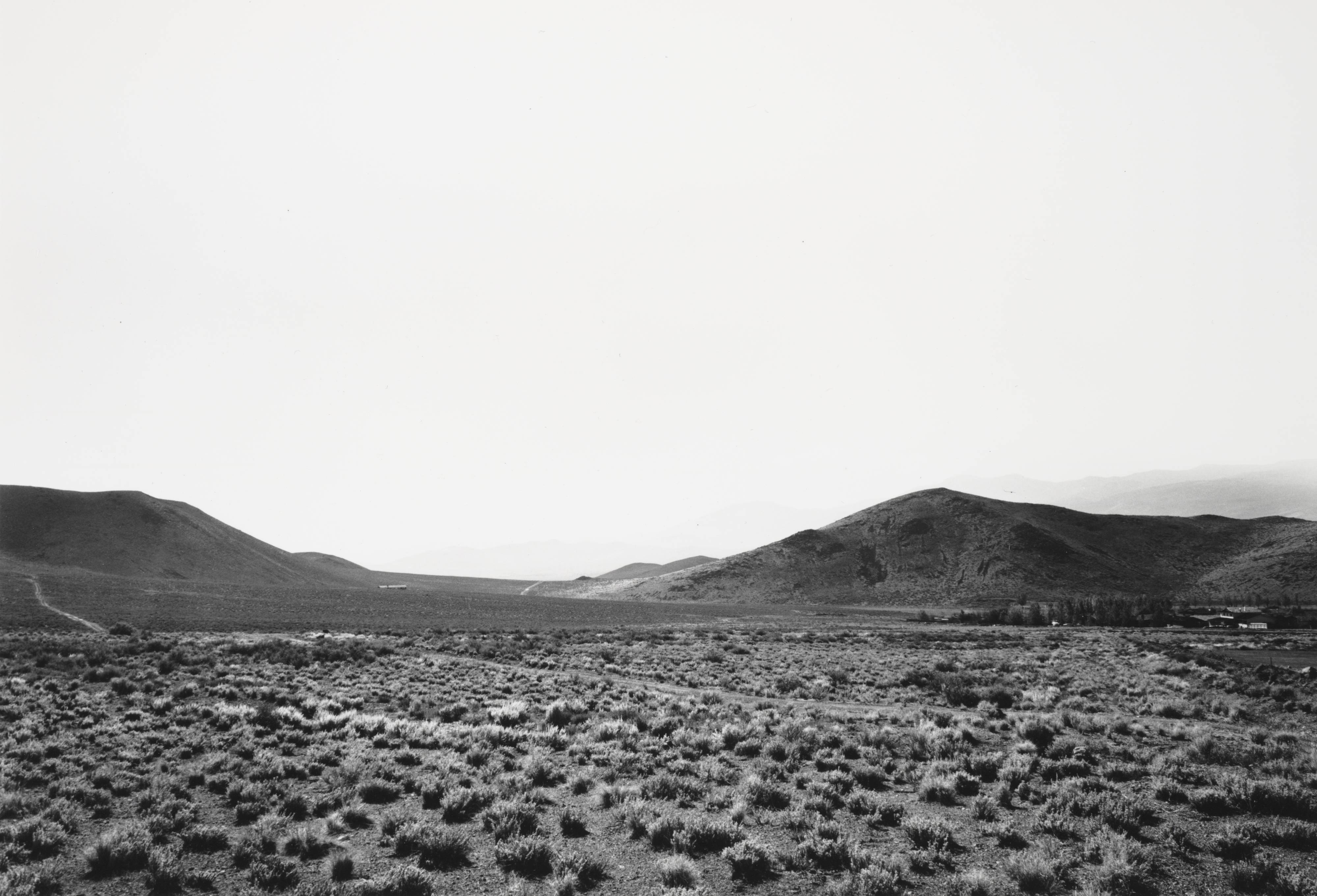 Lewis Baltz, Hidden Valley, looking South, from the Nevada portfolio ...