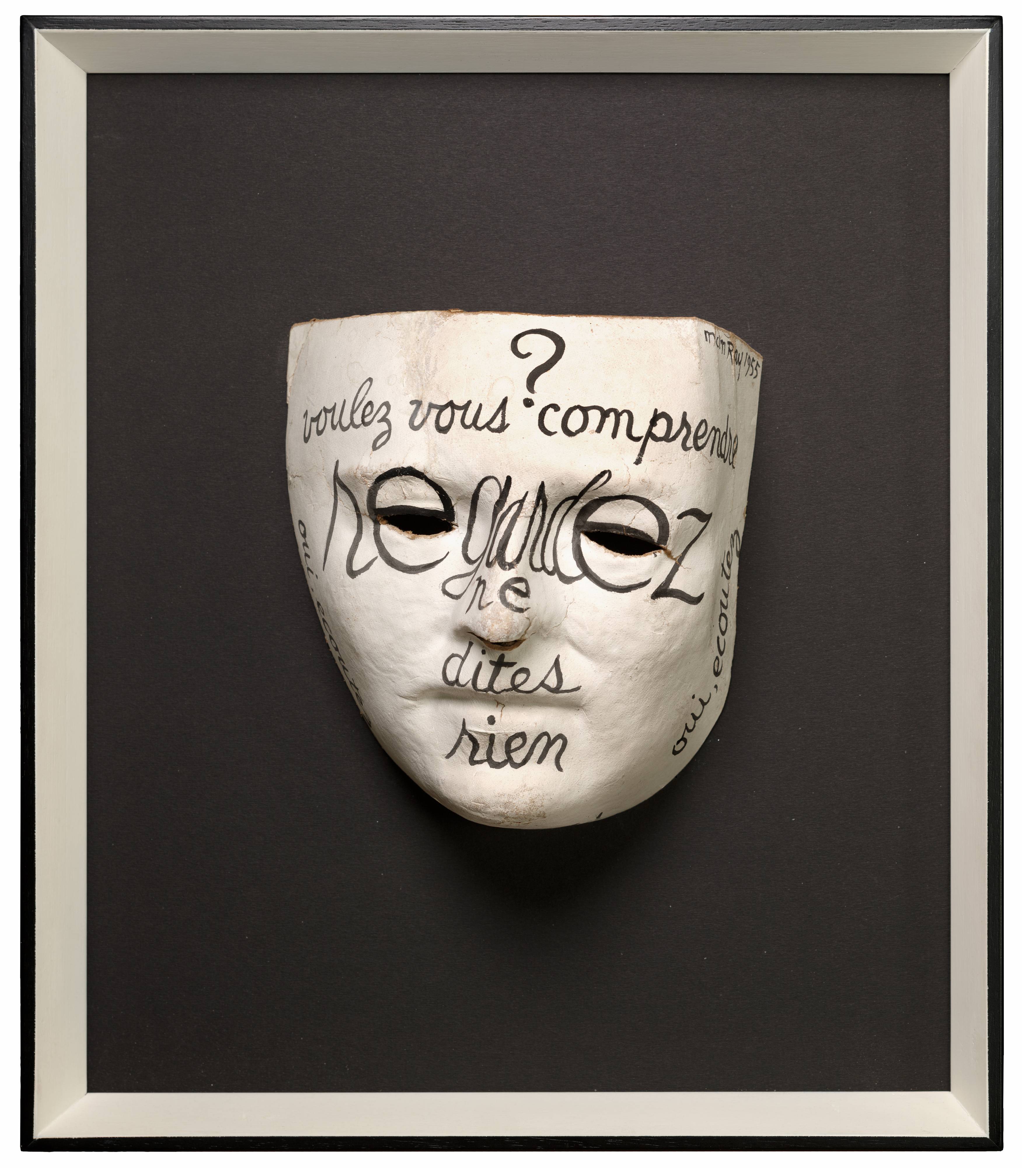Man Ray, Untitled (Mask), 1955 · SFMOMA