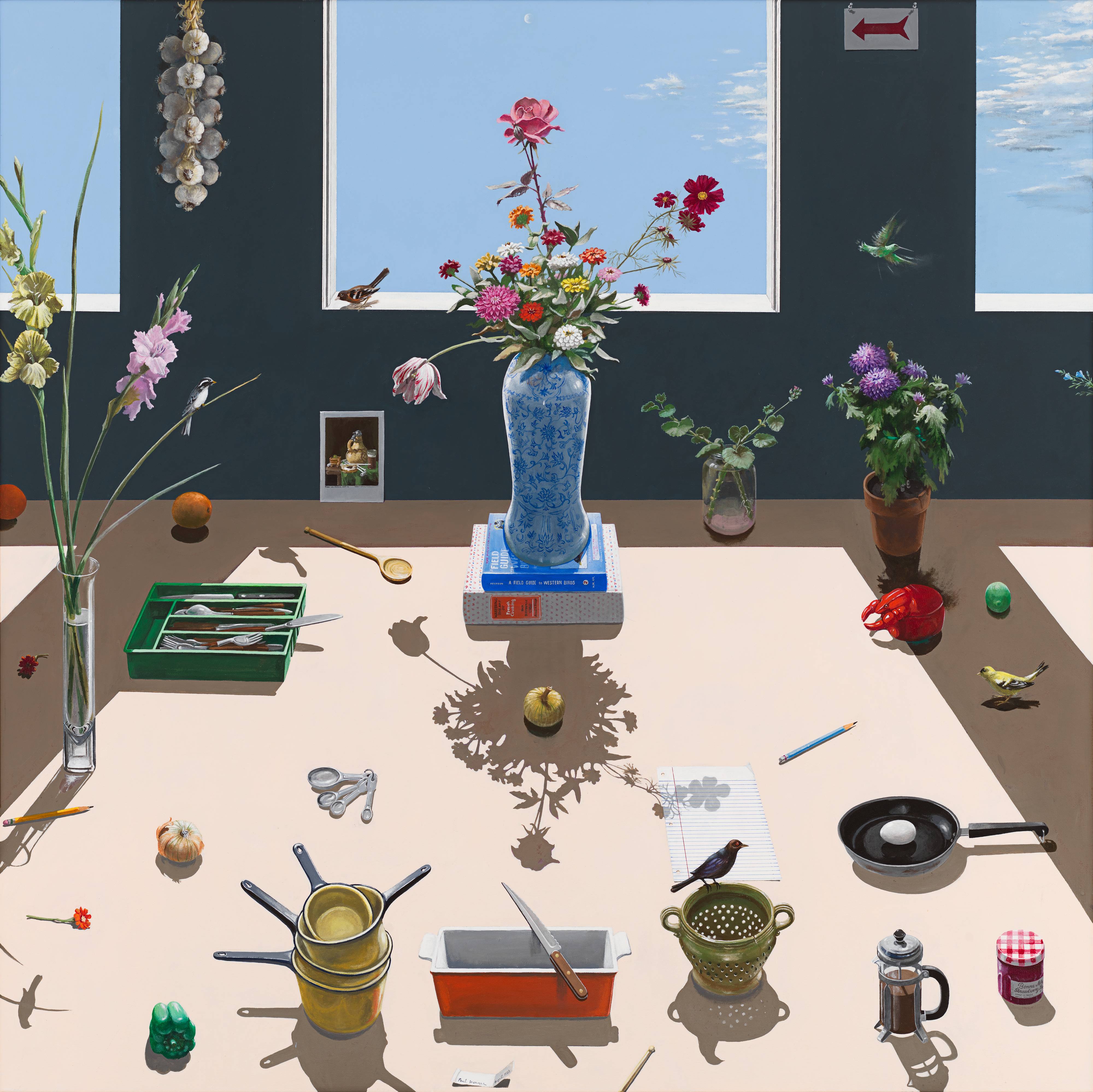 Paul Wonner, "Dutch" Still Life with Kitchenware, 1983 · SFMOMA