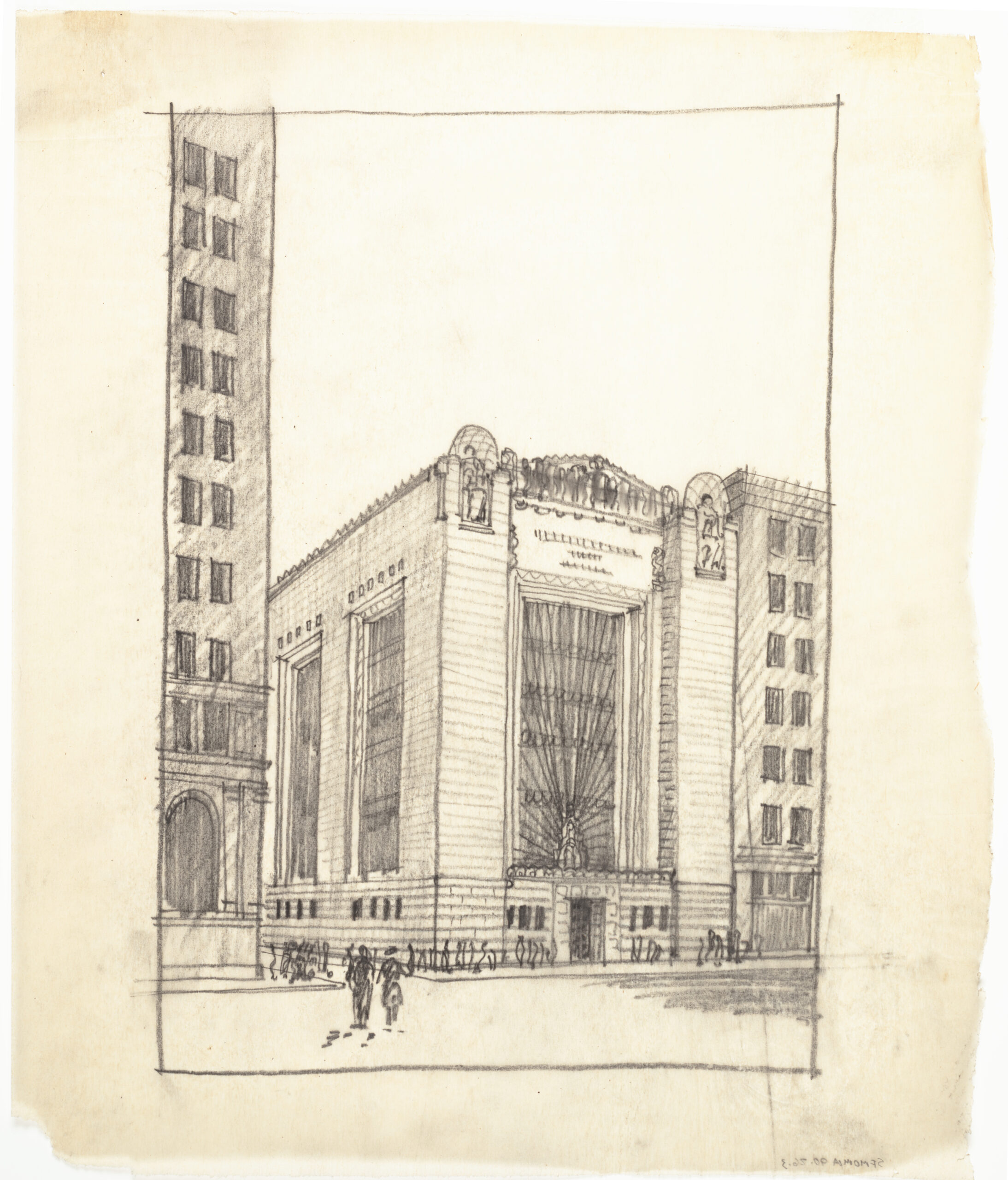 J. R. Miller & T. L. Pflueger, Architects, San Francisco Stock Exchange ...